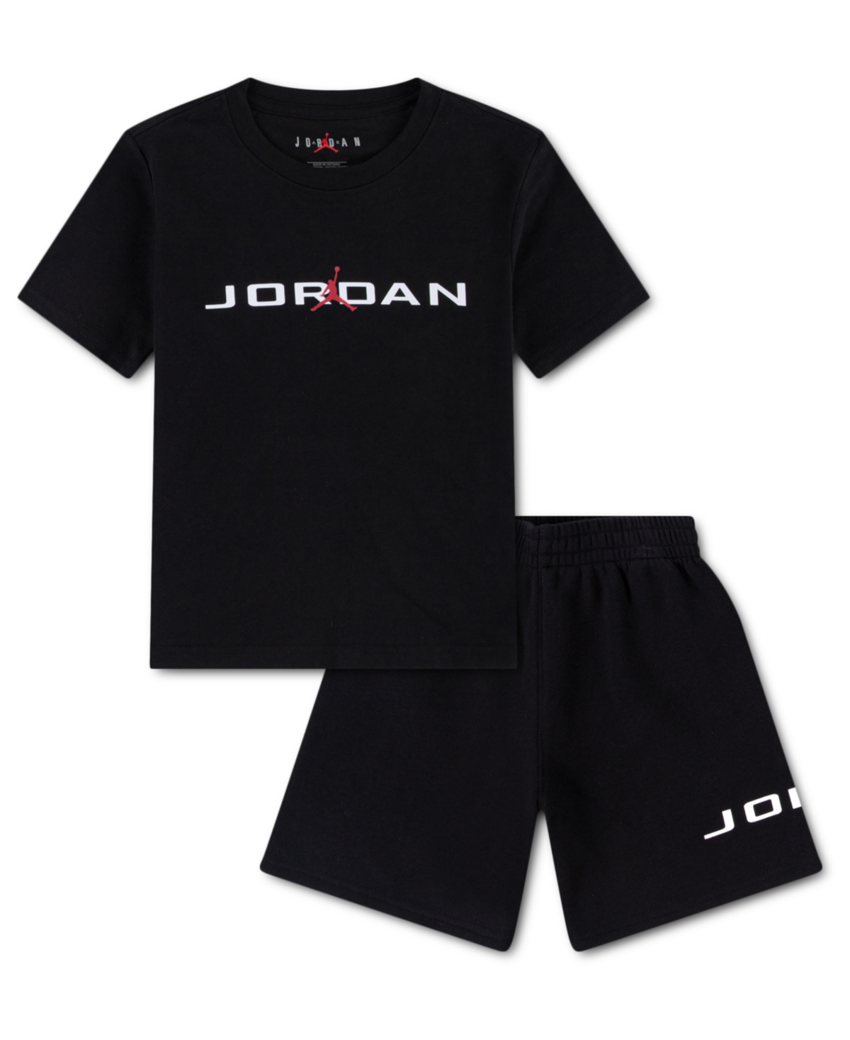 Click here for Jordan Boys 4-7X Stretch T-Shirt & Shorts  2-Piece... prices