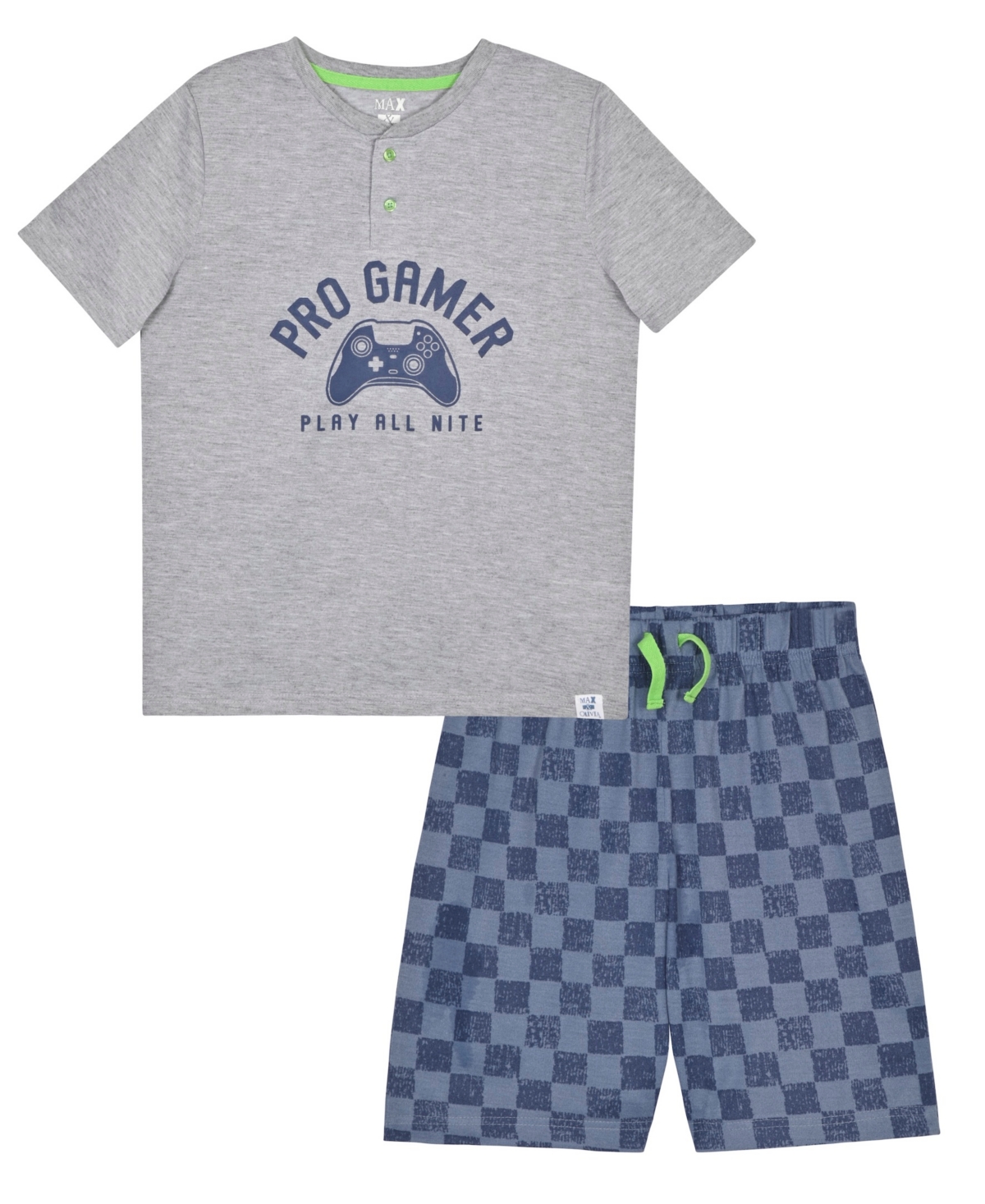 Click here for Max & Olivia Boys 6-18 Pro Gamer Top & Shorts  2-P... prices
