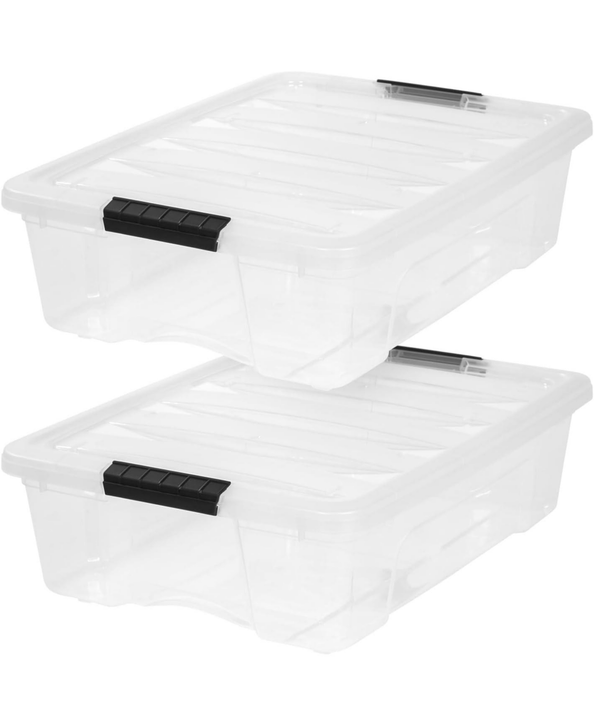 Click here for Iris Usa 27 Qt Stackable Plastic Storage Bins with... prices