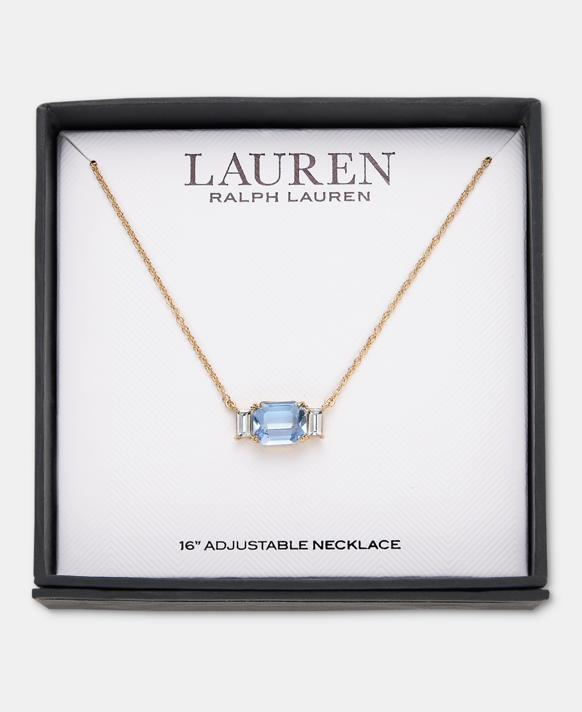 Click here for Lauren Ralph Lauren Gold-Tone Boxed Blue Stone Pen... prices