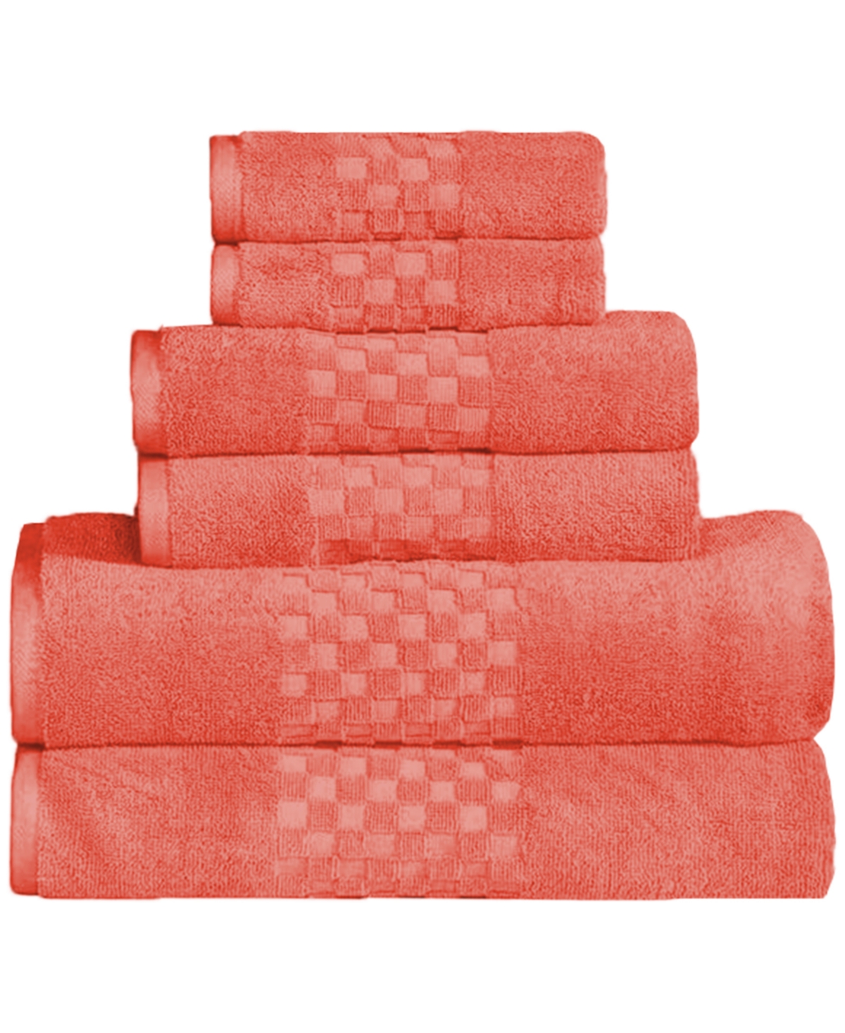 Click here for Feather & Stitch  Ny Luna 6-Pc. Bath Towel Set - C... prices
