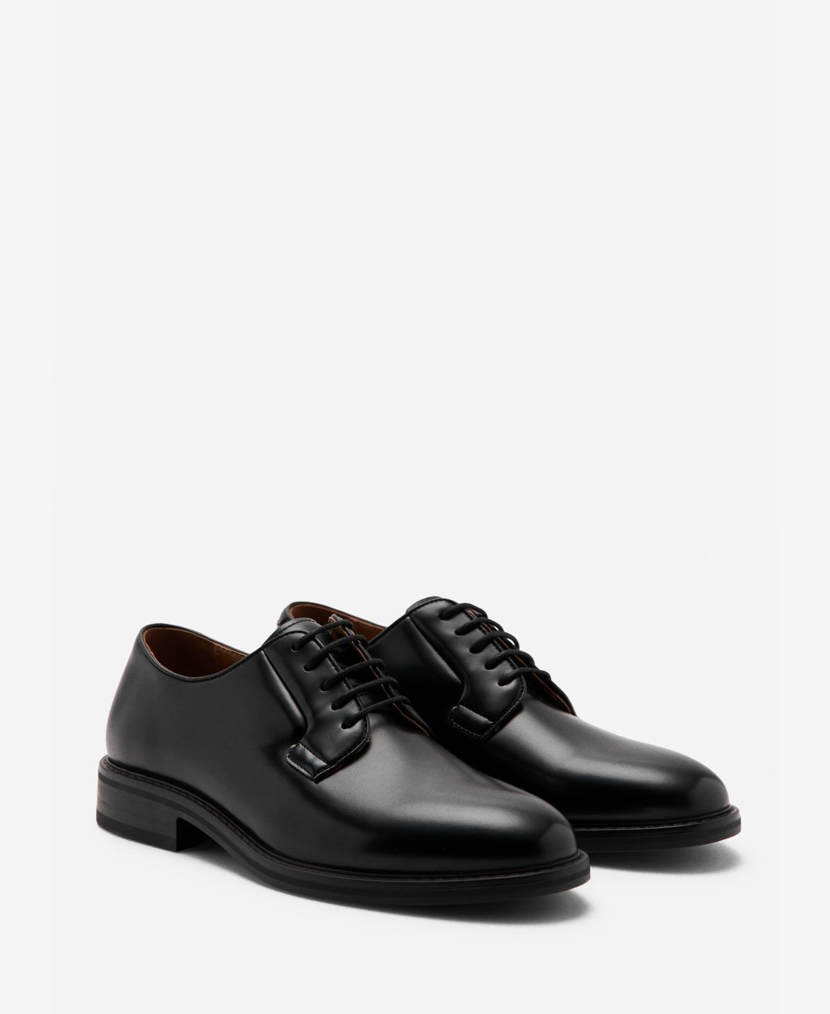 Click here for Mango Mens Blucher Suit Shoes - Black prices