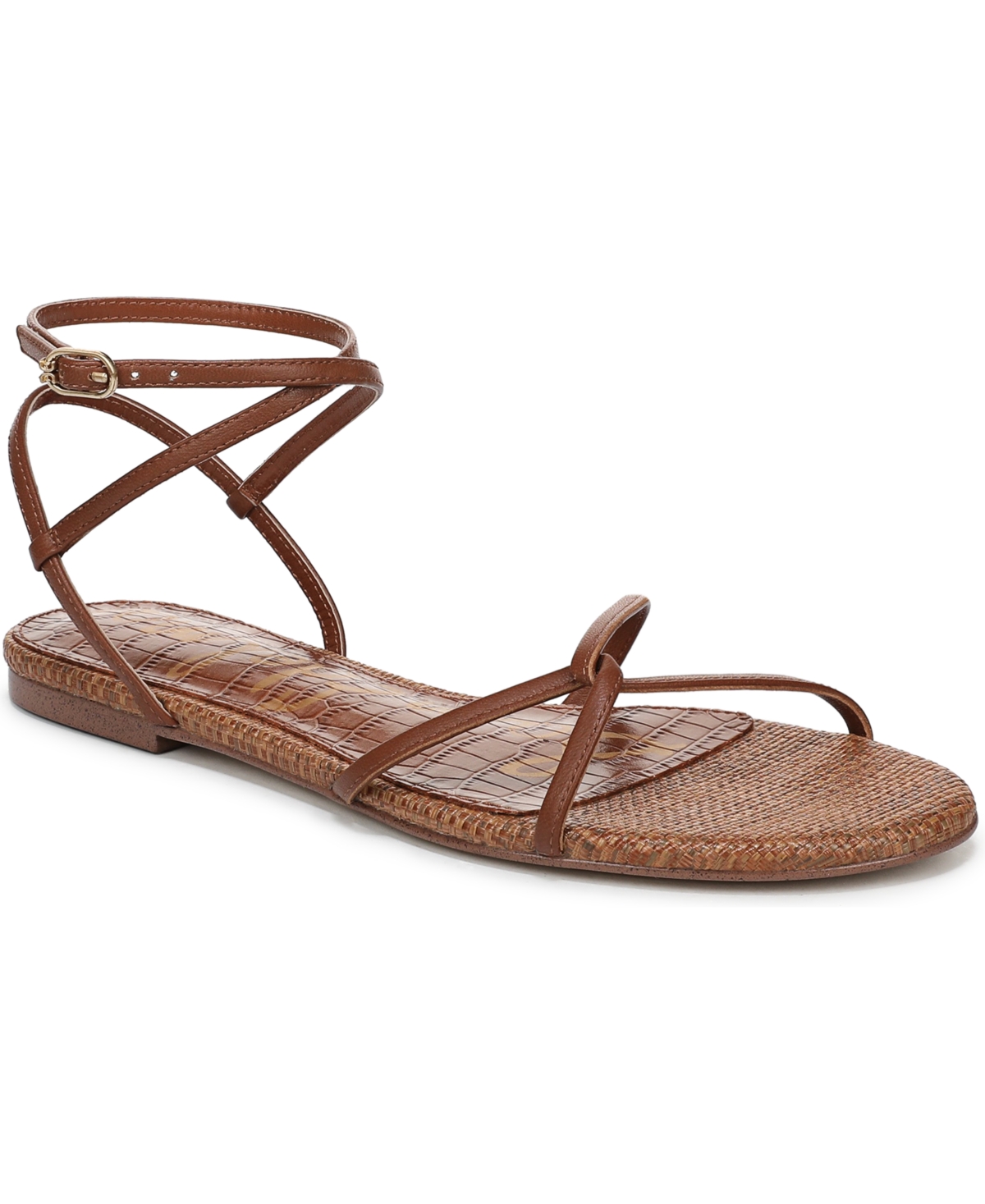 Click here for Sam Edelman Womens Ellina Strappy Flat Sandals - R... prices