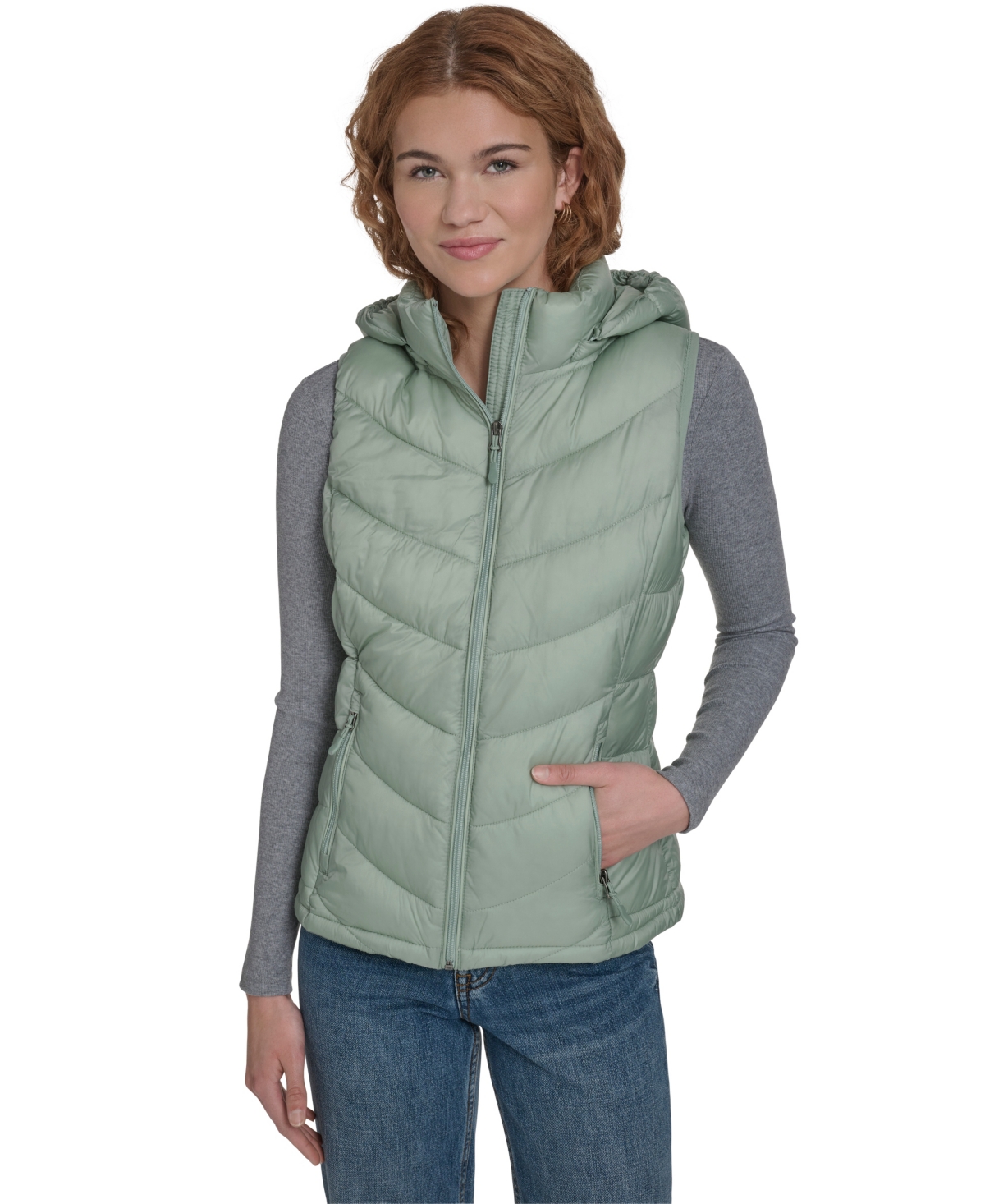 Click here for Charter Club Womens Packable Hooded Puffer Vest  C... prices