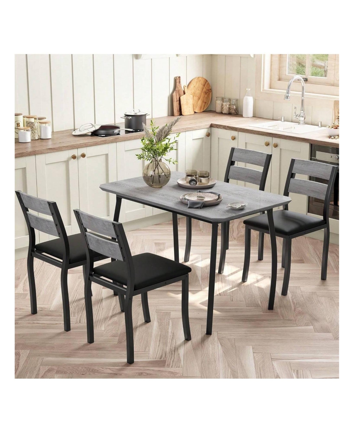 Click here for Gaomon Kitchen Table Dining Table Set For 4 5 Piec... prices