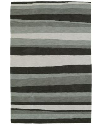 CLOSEOUT! Macy's Fine Rug Gallery Aloft AL8 Charcoal 8'x10' Area Rug ...