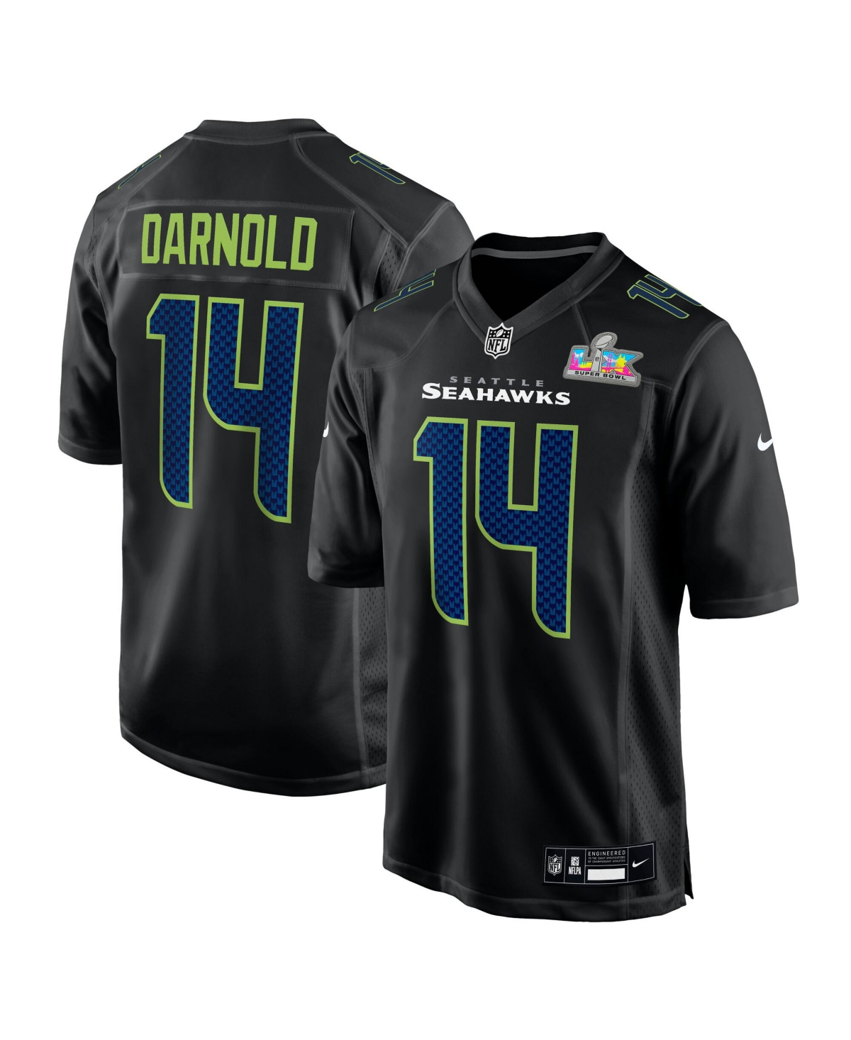 Click here for Nike Mens Sam Darnold Black Seattle Seahawks Super... prices