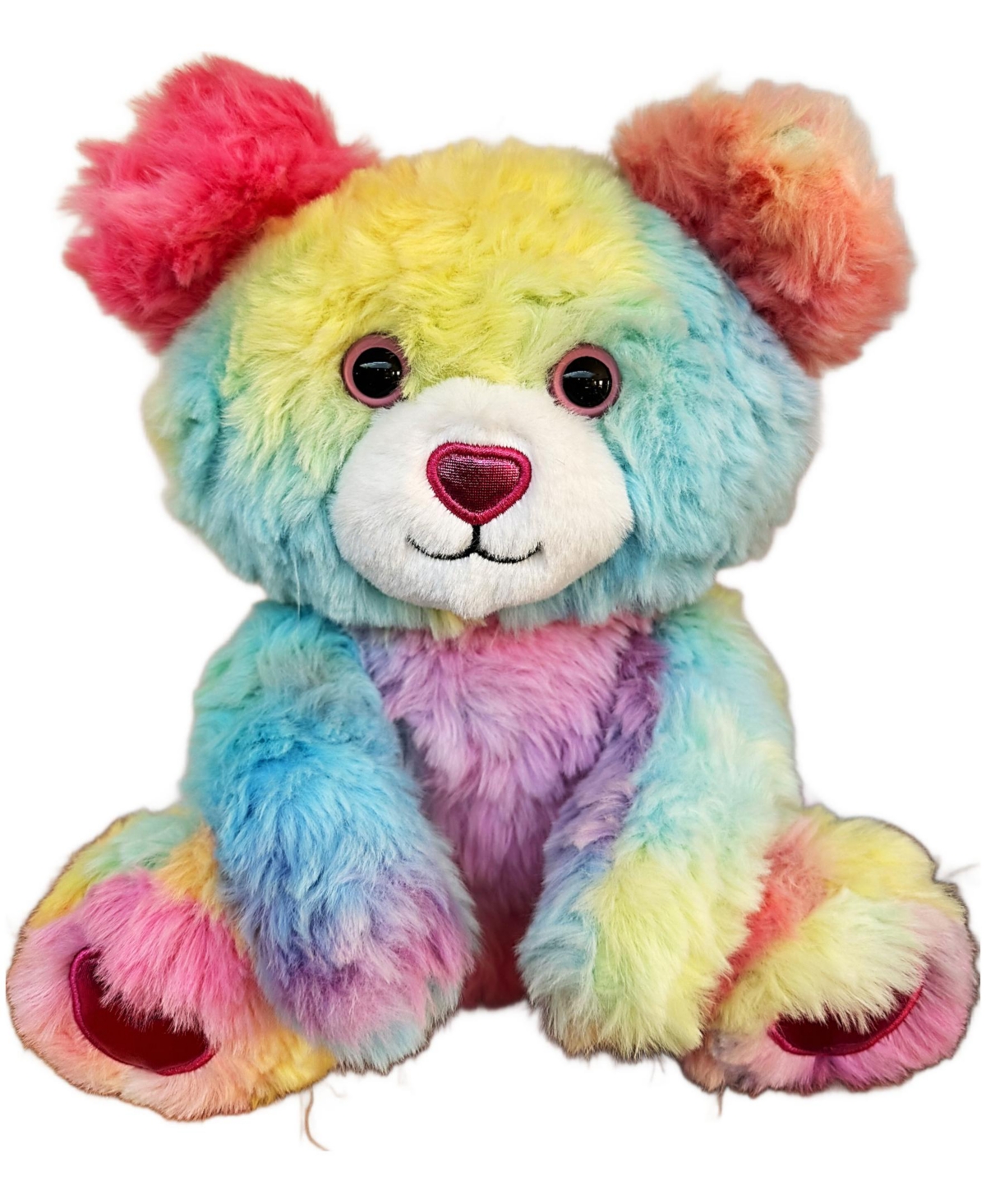 Click here for Wild Hippo Tie-Dye Passion Bear Valentines Plush T... prices