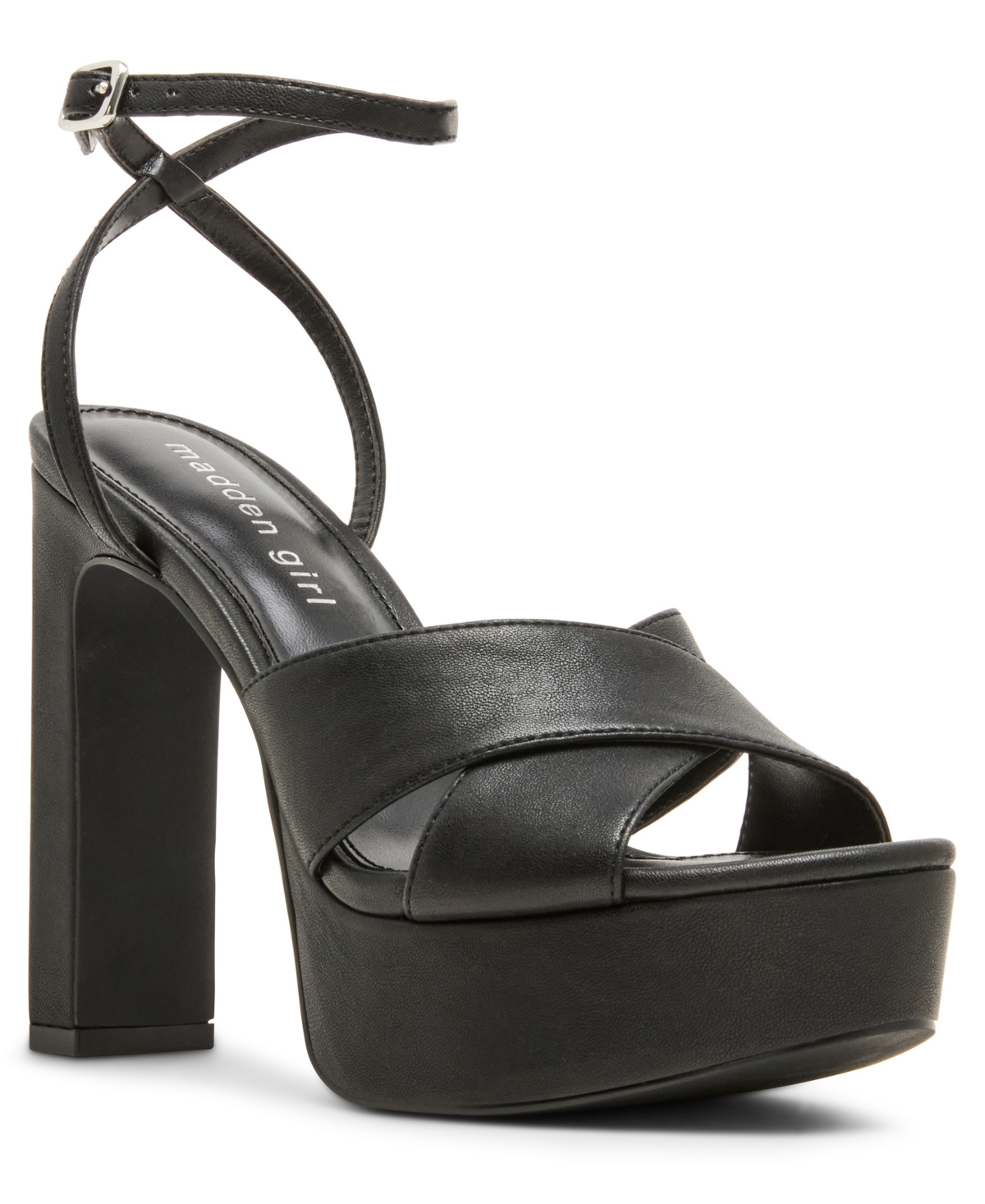 Click here for Madden Girl Womens Amber Round Toe Platform Dress... prices