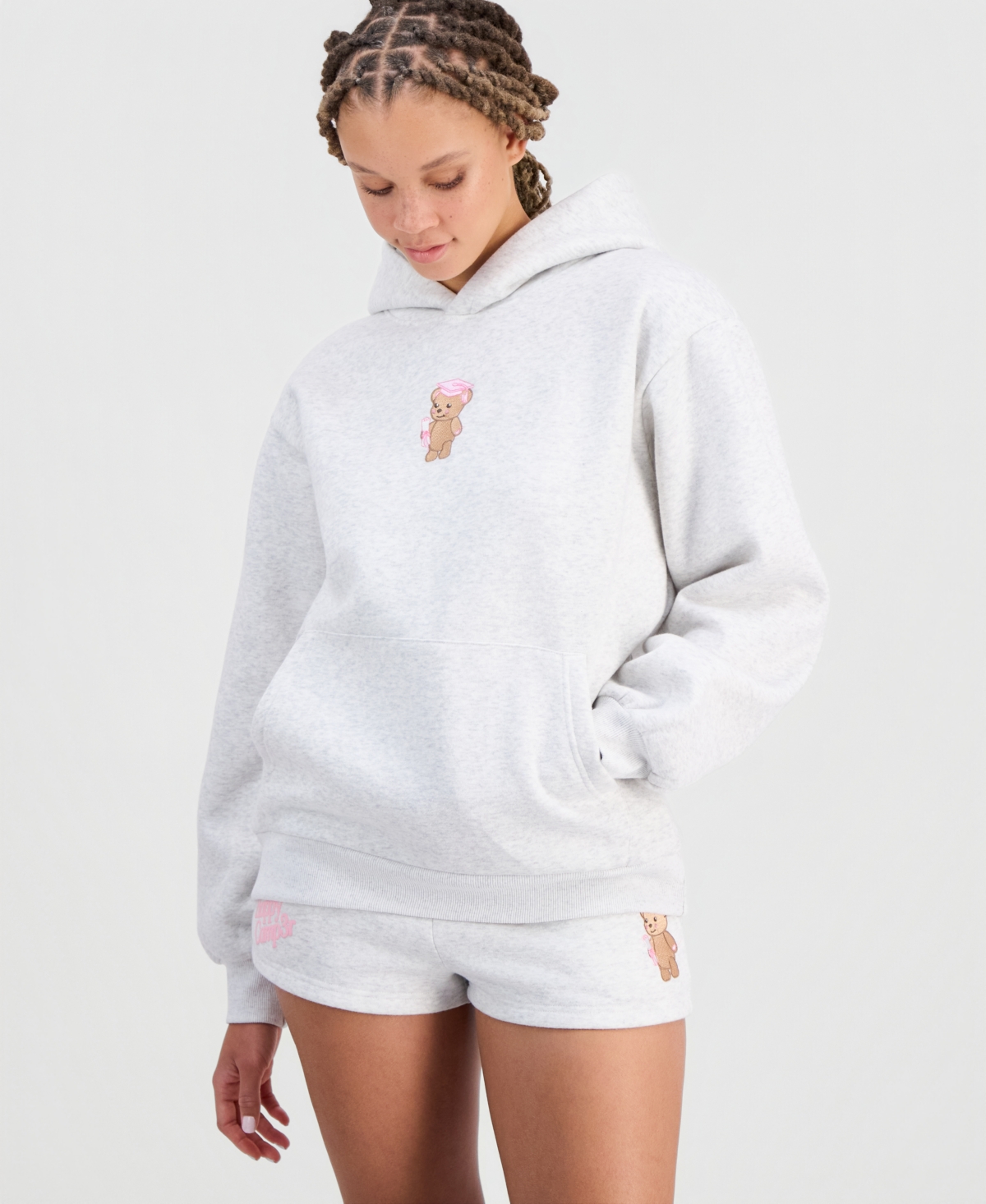 Click here for The Happy Camp3r Juniors Graduate Bear Hooded Swea... prices