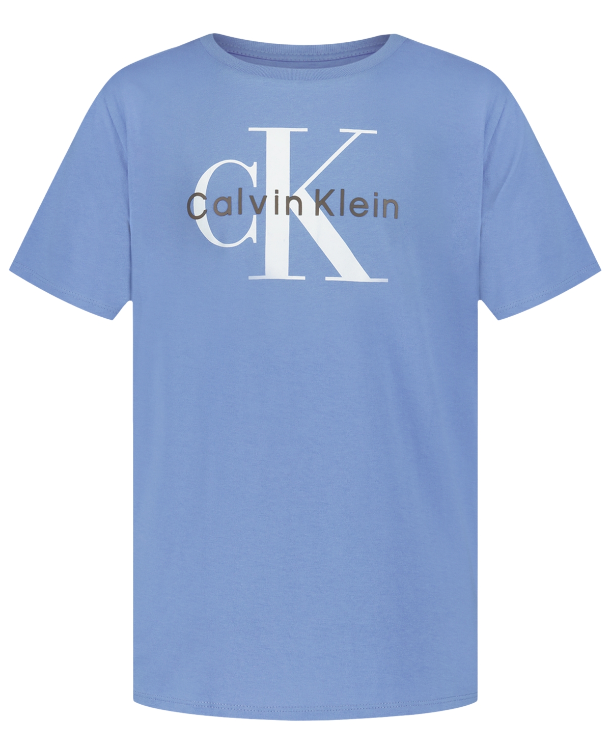 Click here for Calvin Klein Boys 8-20 Monologo Crewneck T-Shirt -... prices