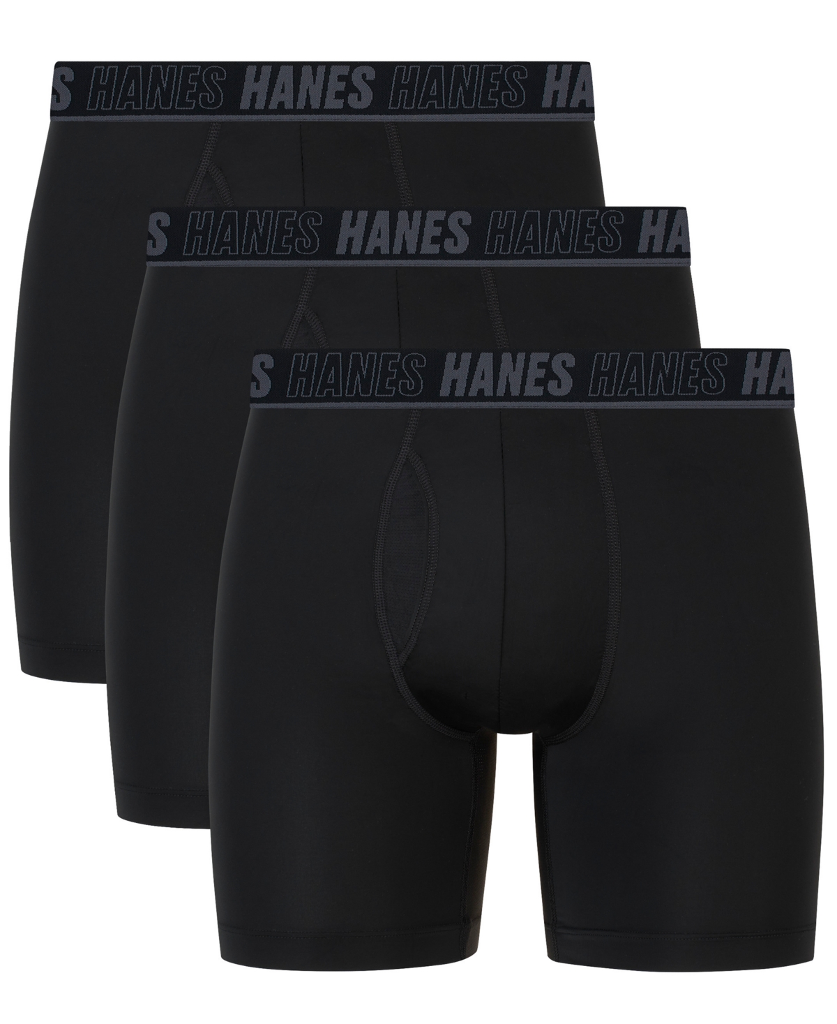 Click here for Hanes Mens Moves Xtemp Performance Boxer Briefs  3... prices
