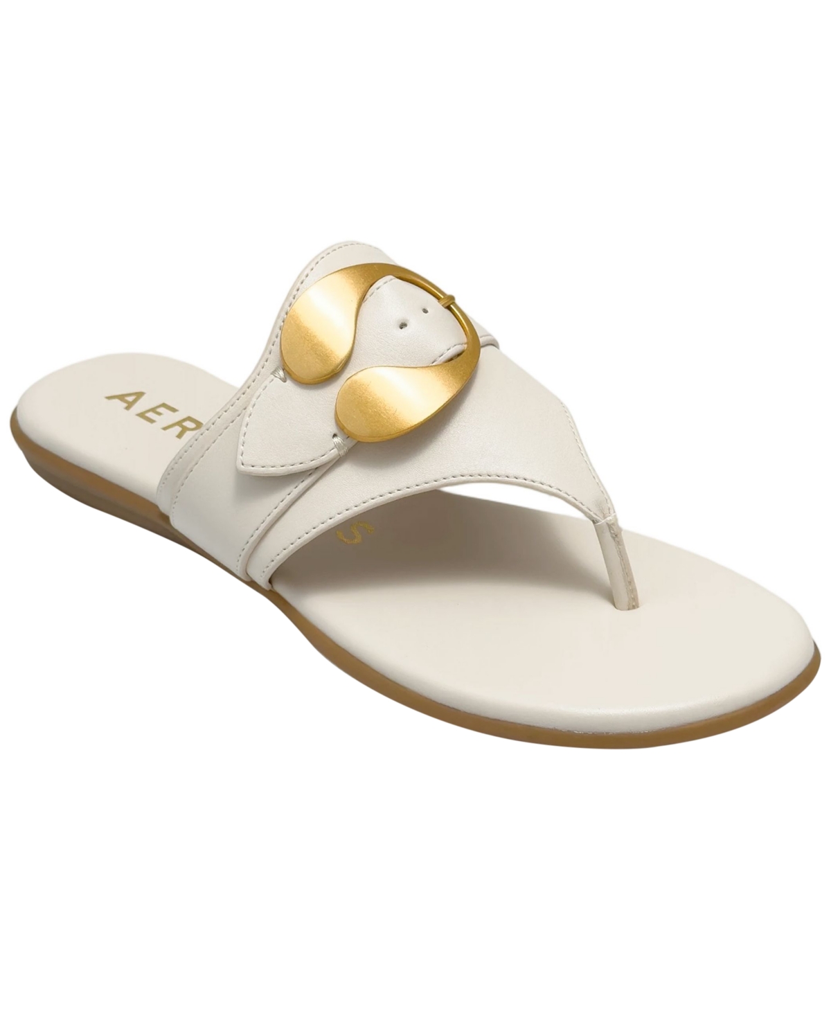 Click here for Aerosoles Womens Glam Slip-On Flat Sandals - Eggno... prices