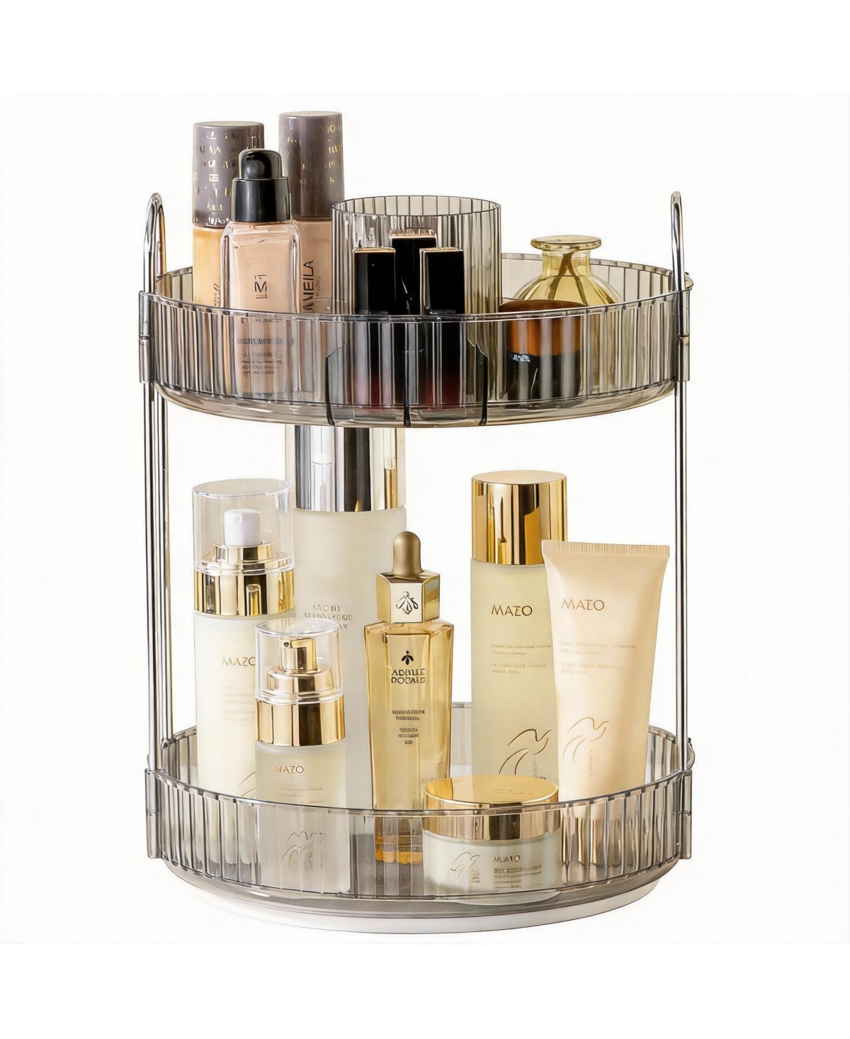 Click here for Yigii 360Â° Rotating 2-Tier Makeup Organizer for V... prices
