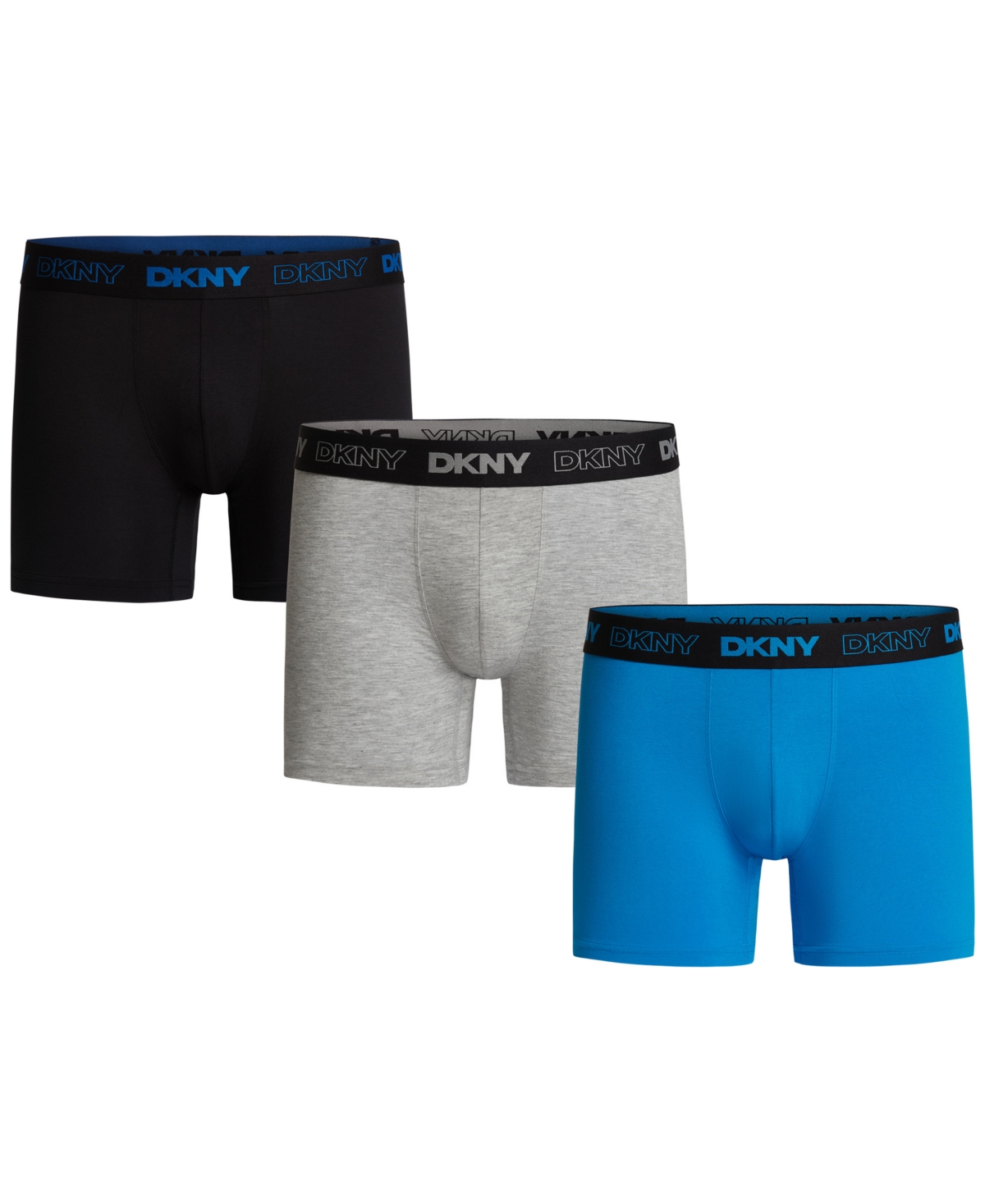 Click here for Dkny Mens Flex Microfiber Boxer Briefs  3-Pack - B... prices