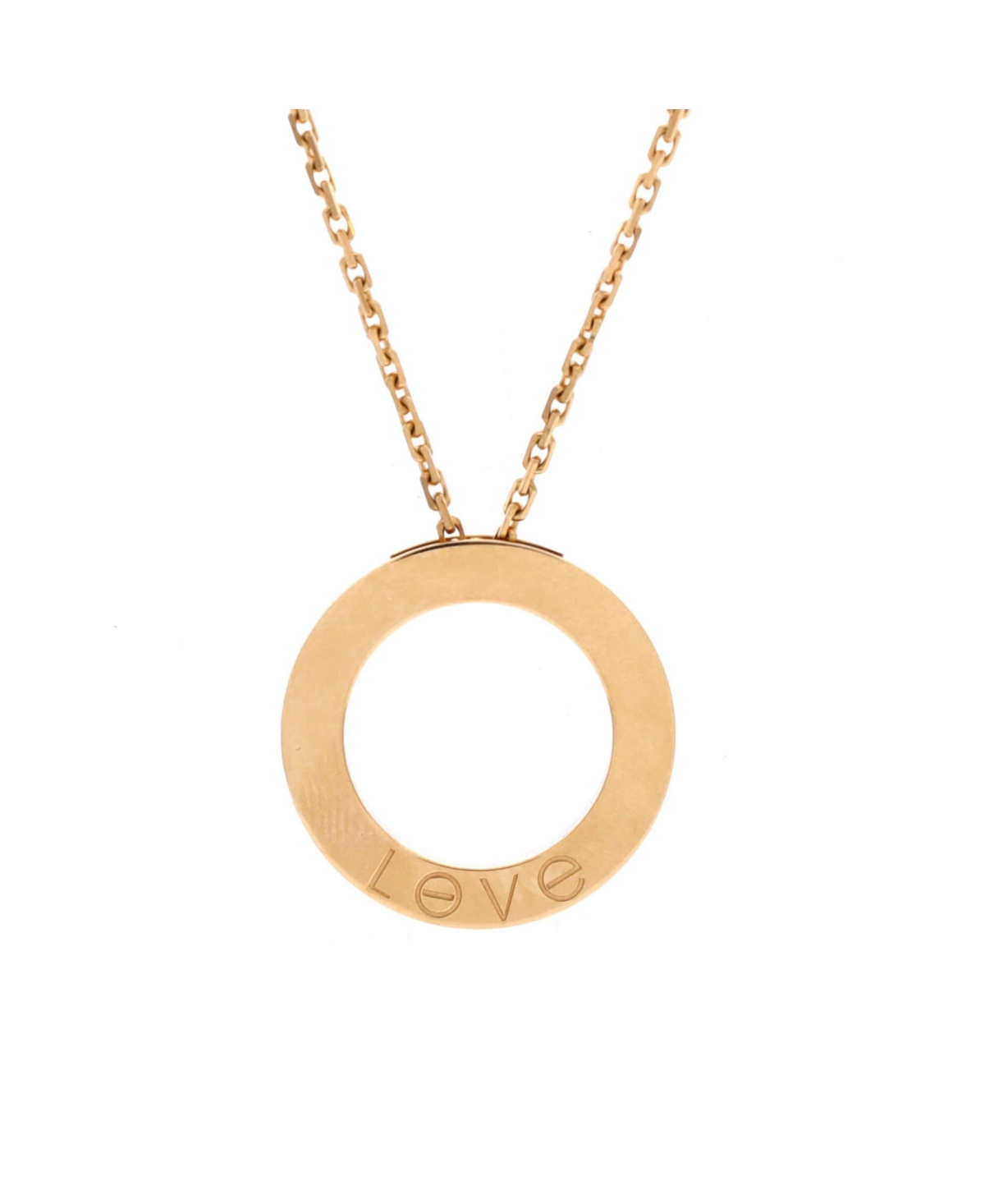 Click here for Pre-Owned Cartier Love Pendant Necklace - 18k yell... prices