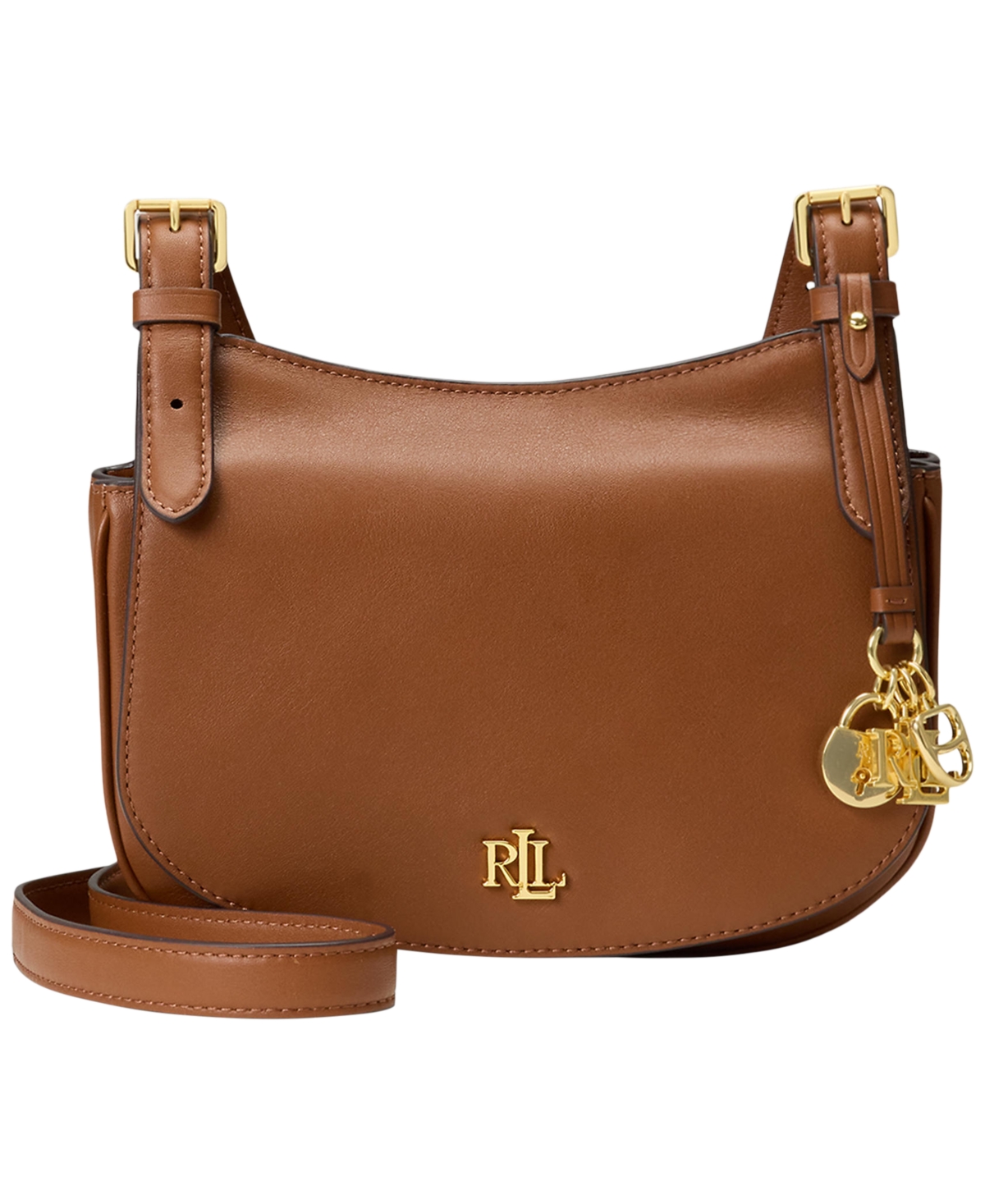 Click here for Lauren Ralph Lauren Leather Small Marcy Crossbody... prices