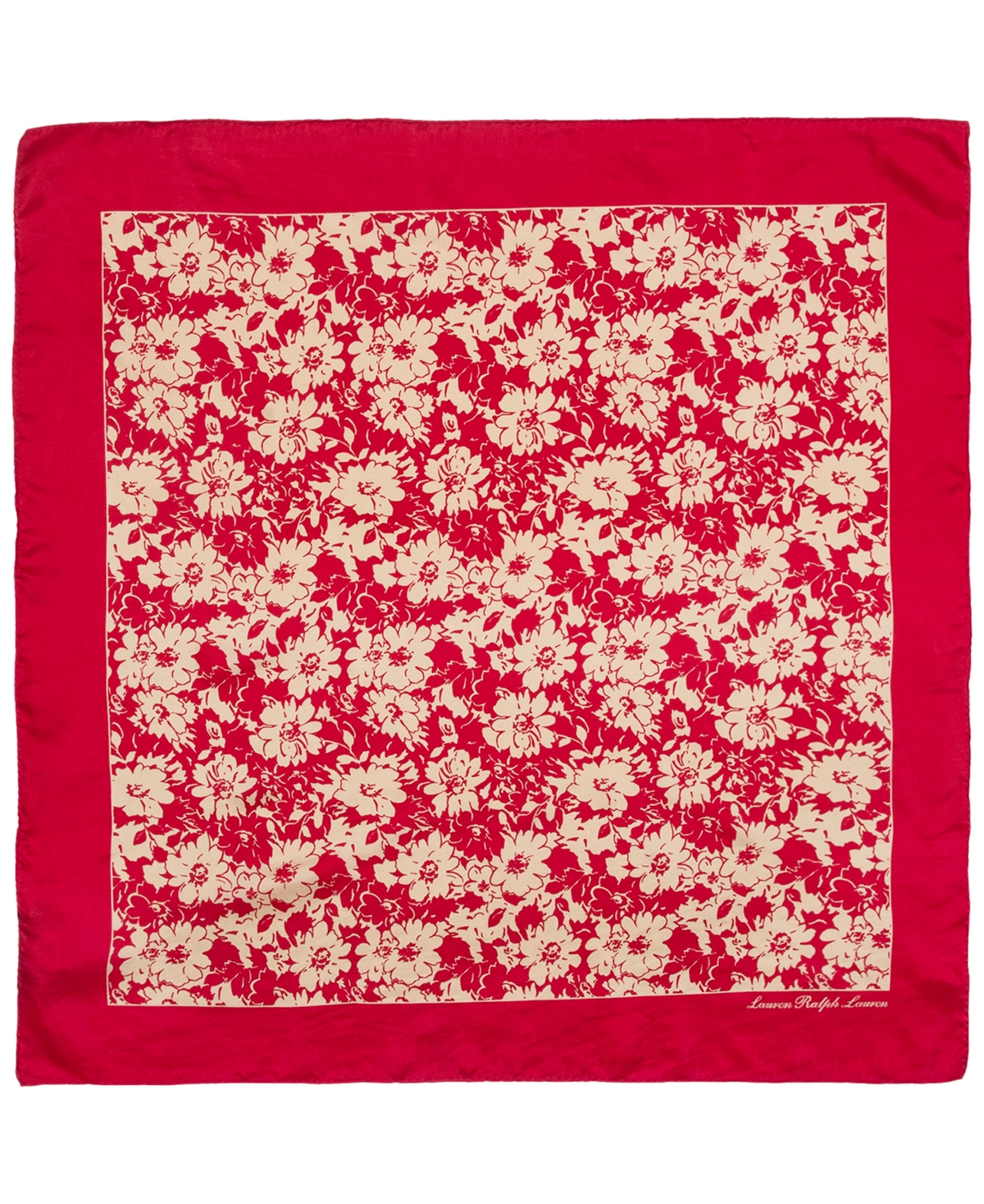 Click here for Lauren Ralph Lauren Spring Flowers Small Square Sc... prices