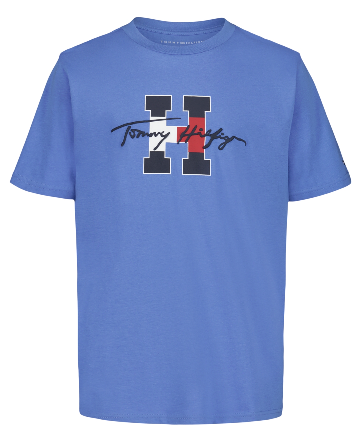 Click here for Tommy Hilfiger Boys 8-20 Script H Logo Print T-Shi... prices
