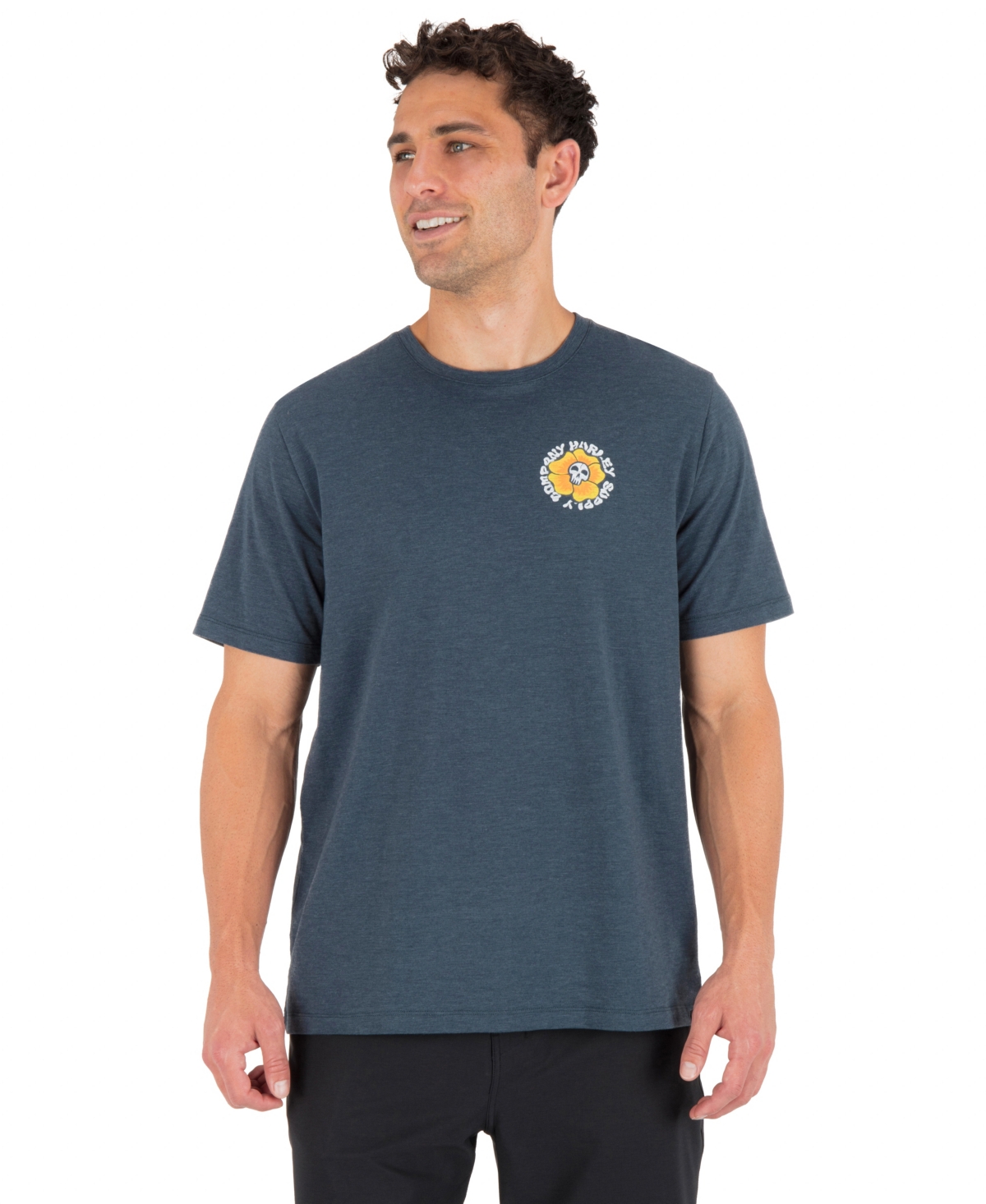 Click here for Hurley Mens Regular-Fit Dead Shred Slub T-Shirt -... prices