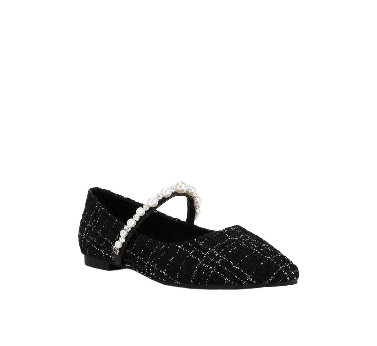 Click here for London Rag Womens Mowie Mary Jane Flat - Black prices