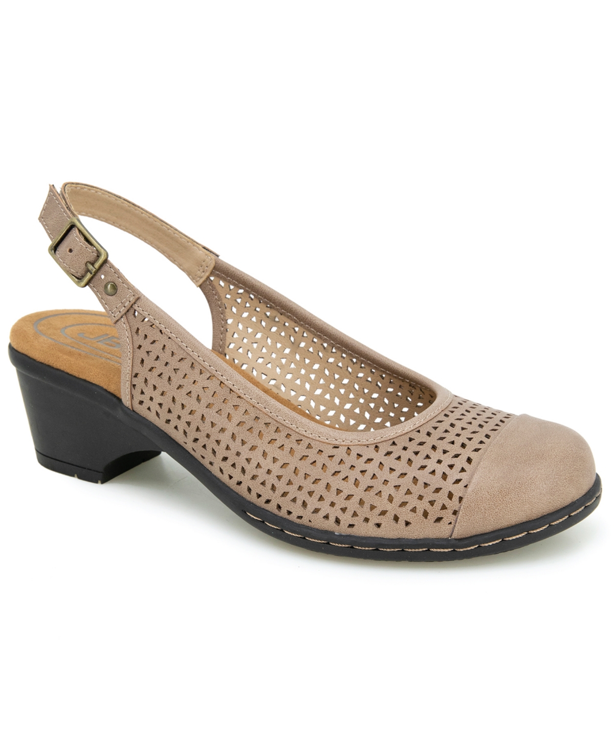Click here for Jbu Womens Mara Slingbacks Dress Pumps - Taupe prices