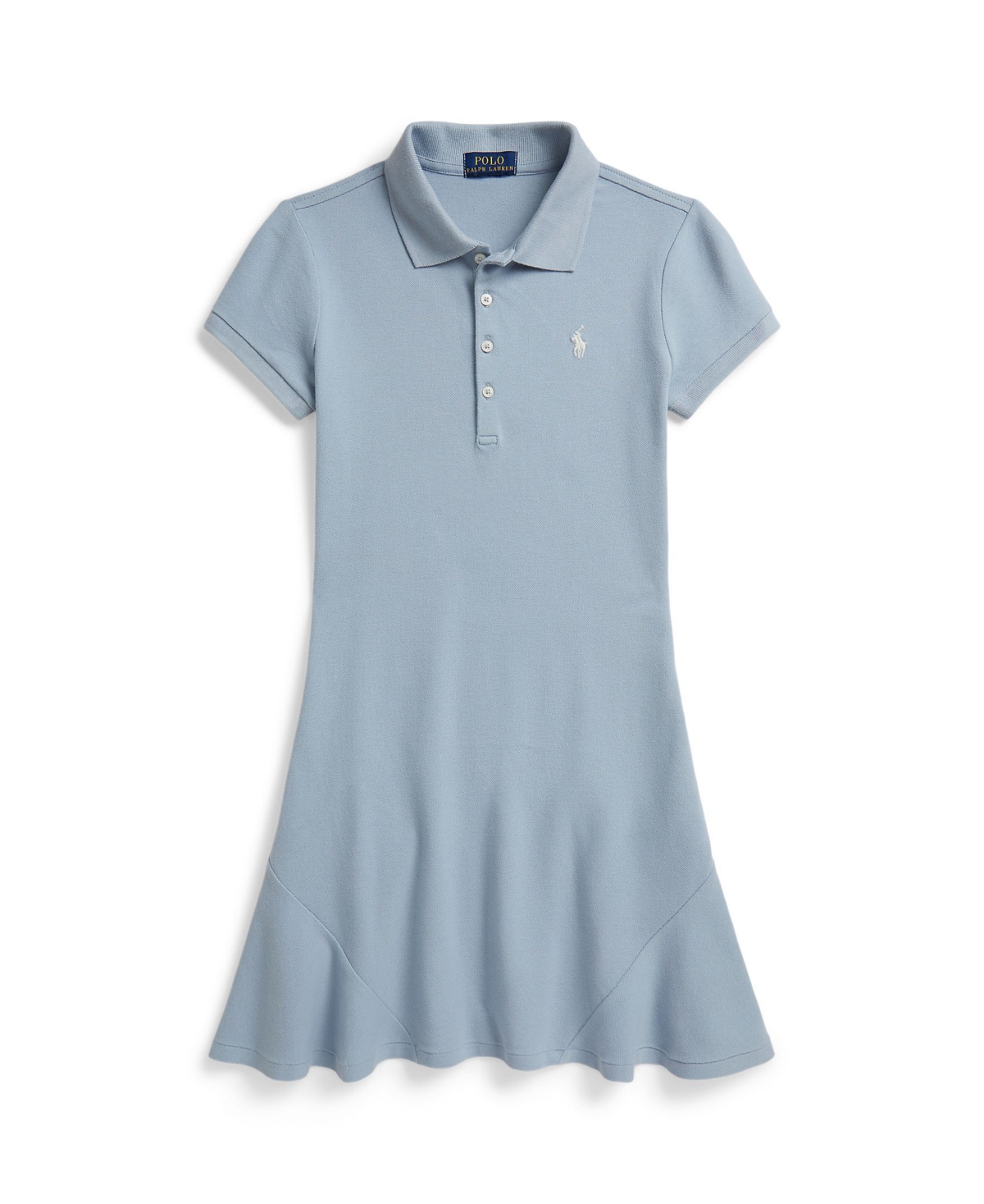 Click here for Polo Ralph Lauren Girls 7-16 Stretch Mesh Polo Col... prices