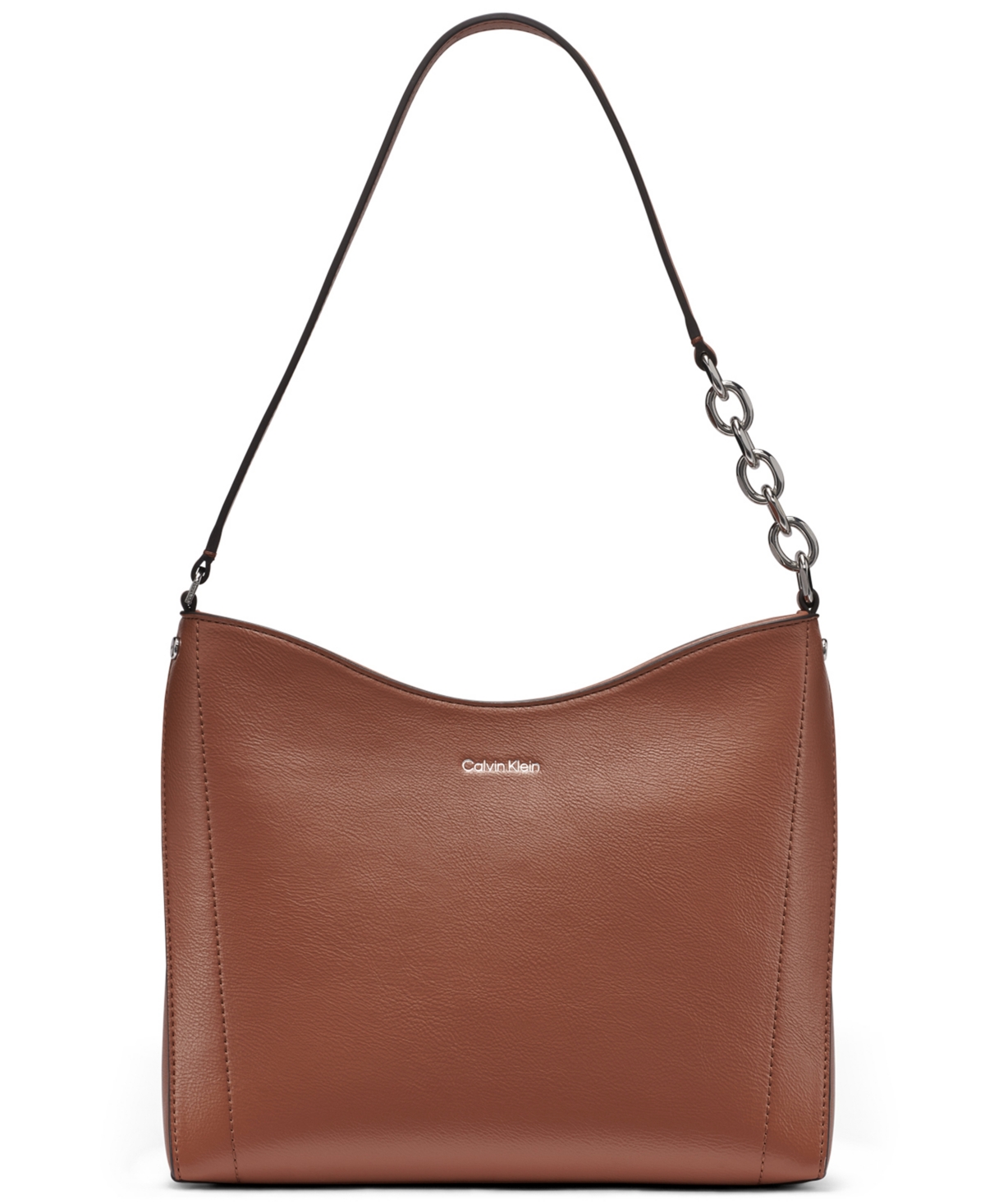 Click here for Calvin Klein Nova Small Shoulder Bag - Caramel prices