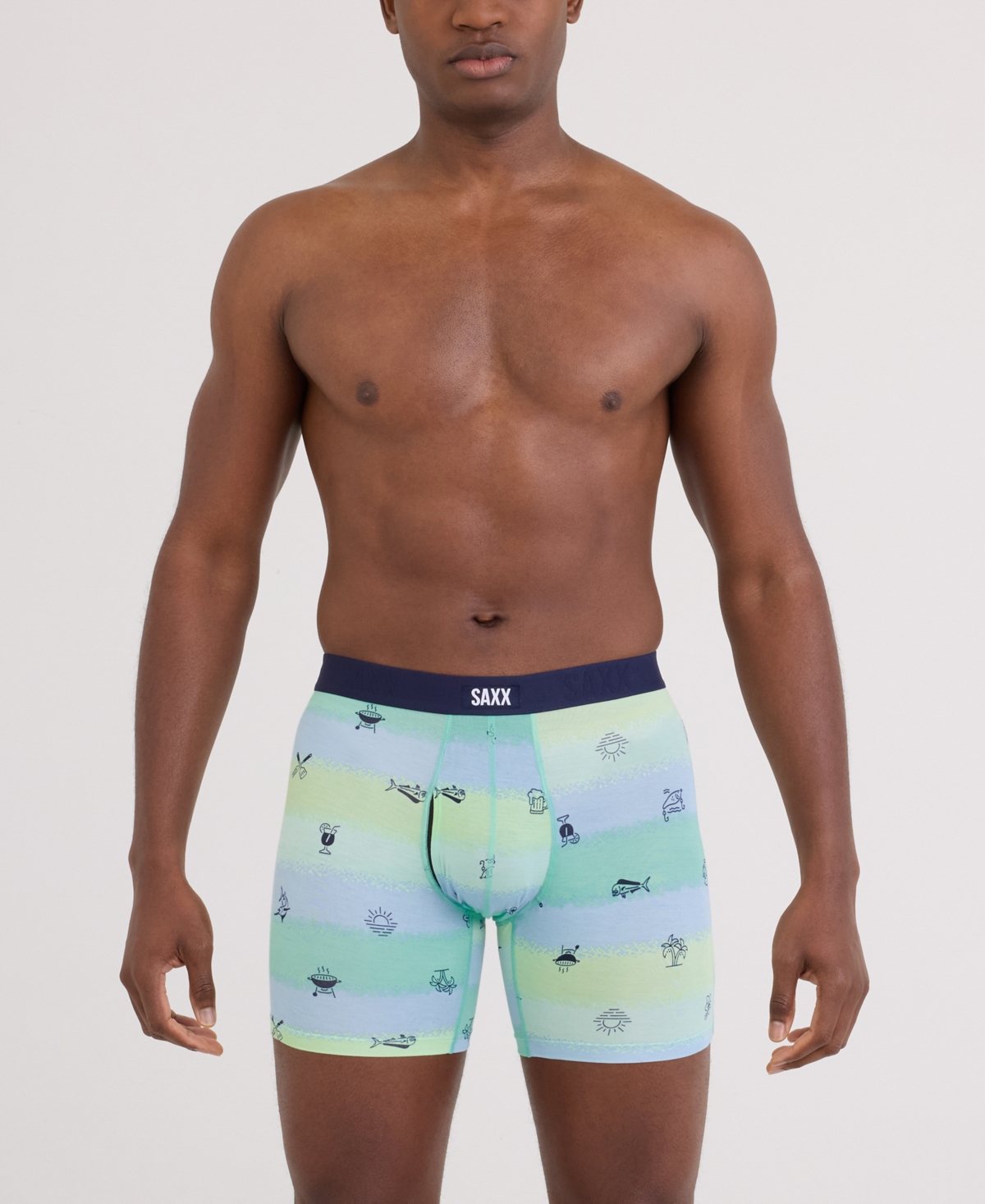 Click here for Saxx Mens Vibe Xtra Soft Comfort Boxer Brief - Ico... prices