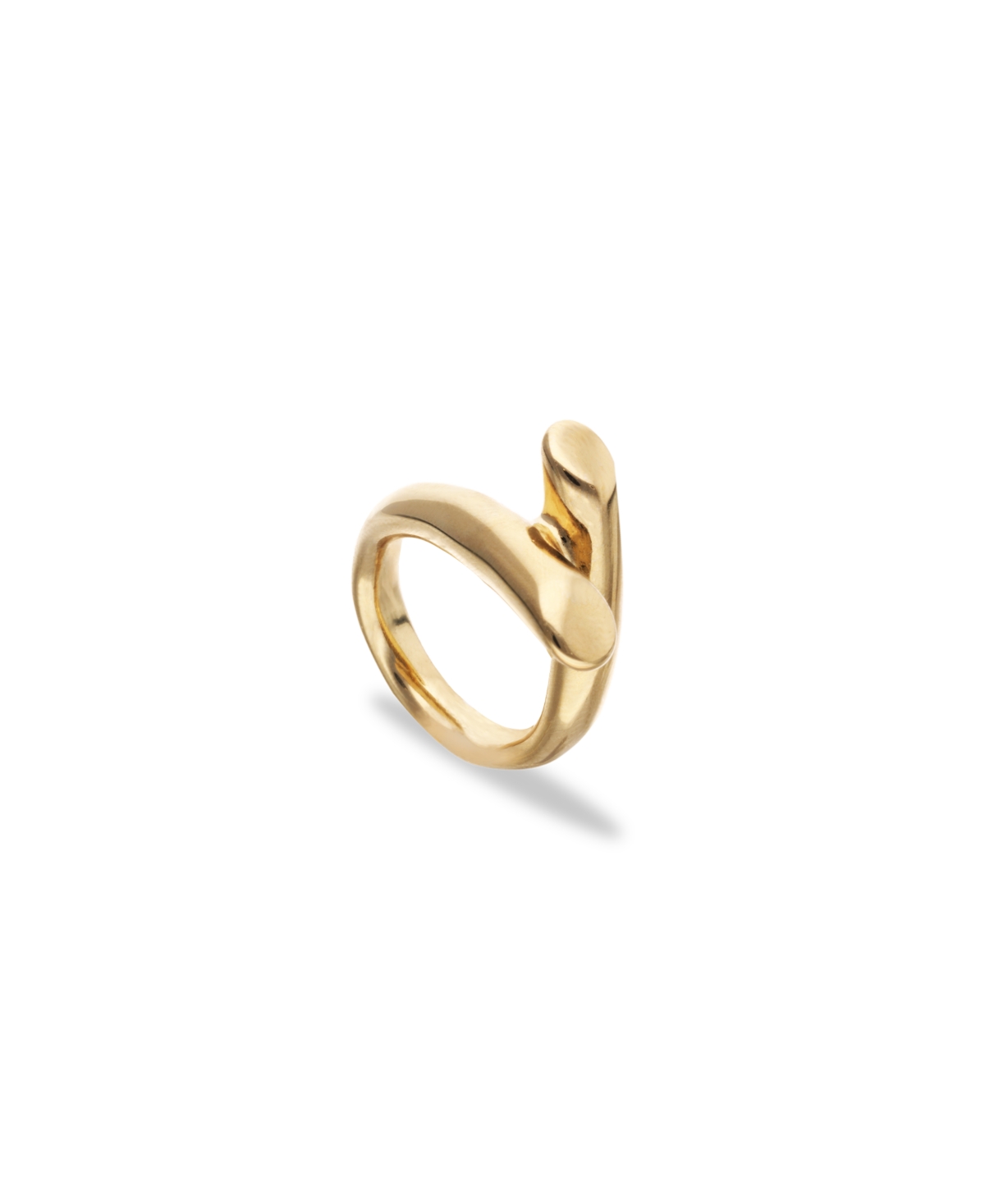 Click here for Unode50 18K Gold Alloy Ring in the Shape of a Tube... prices