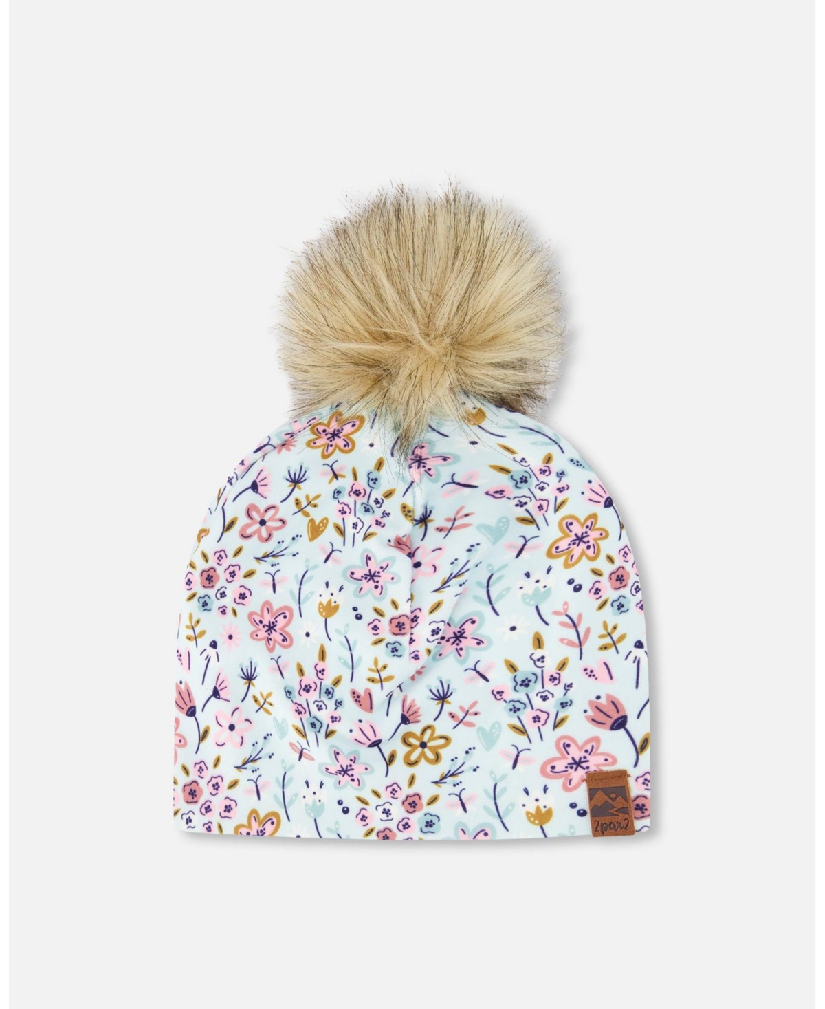 Click here for Deux par Deux Baby Girls Stretch Jersey Hat Blue M... prices