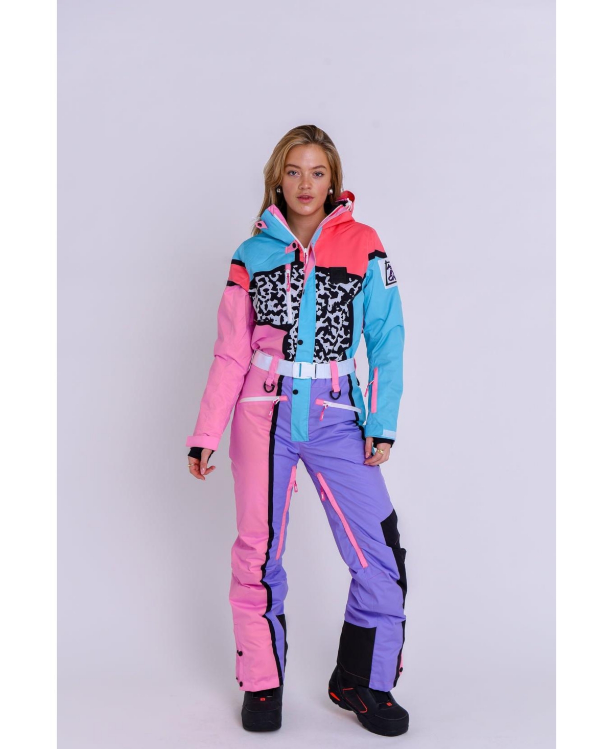 Click here for Oosc Womens How High Ski Suit - Multi-colour prices