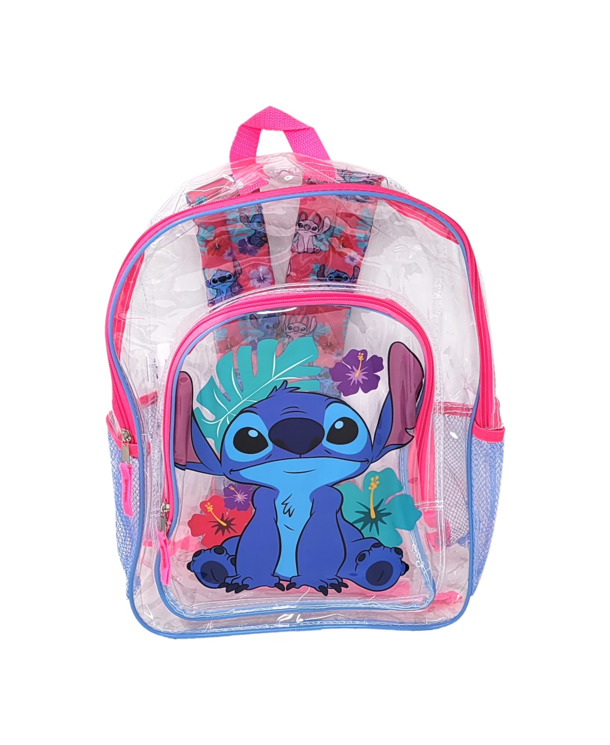Click here for Disney Stitch Transparent Backpack Clear 16 Girls... prices
