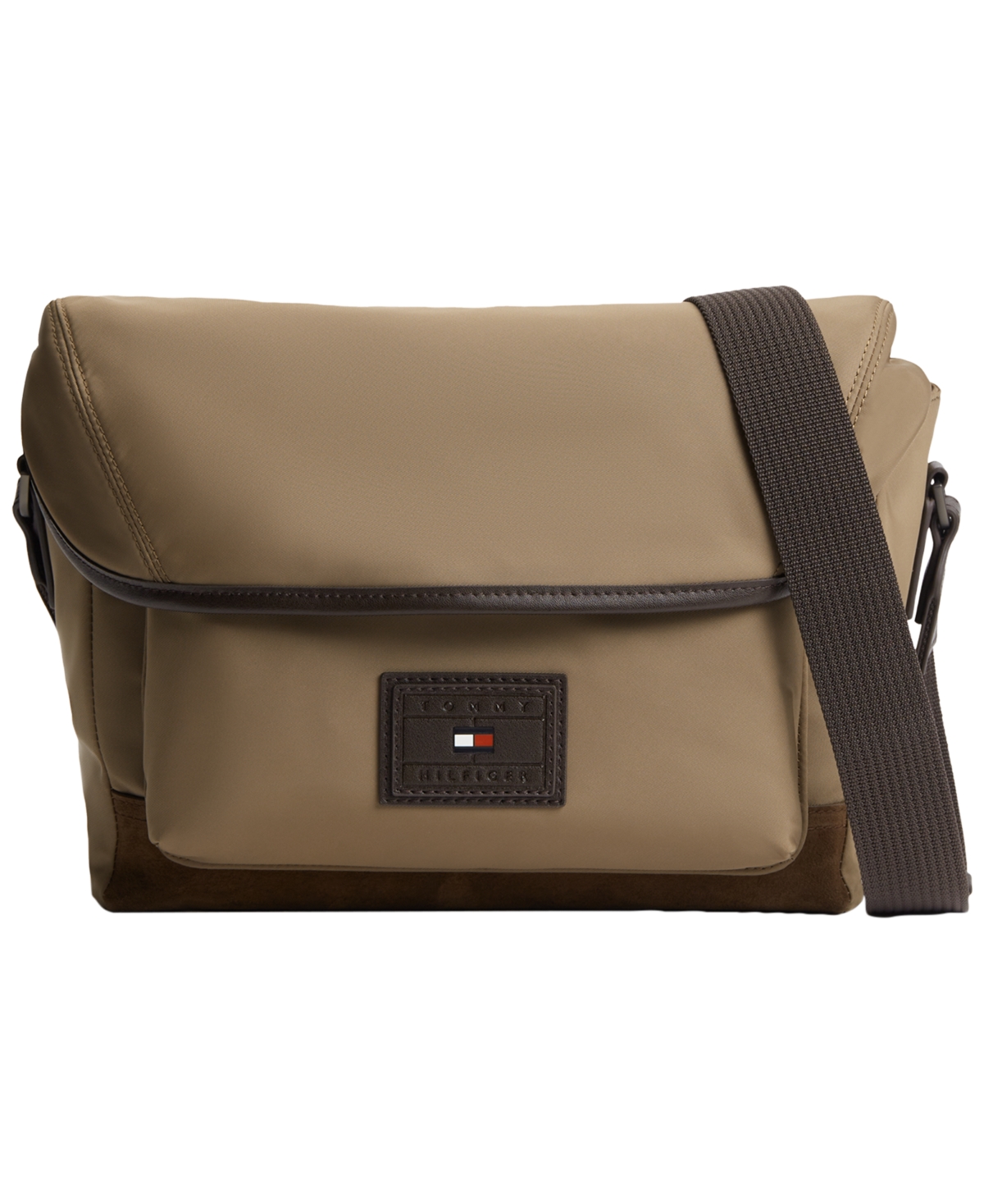 Click here for Tommy Hilfiger Mens Strap Heritage Satchel Bag - C... prices