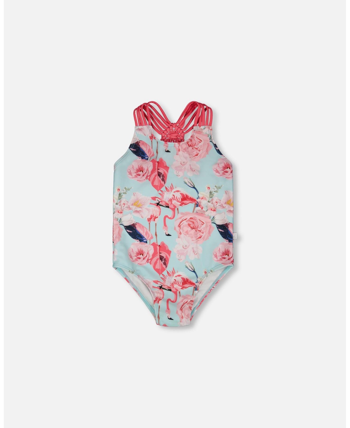 Click here for Deux par Deux Girls One-Piece Swimsuit Flamingo Pr... prices