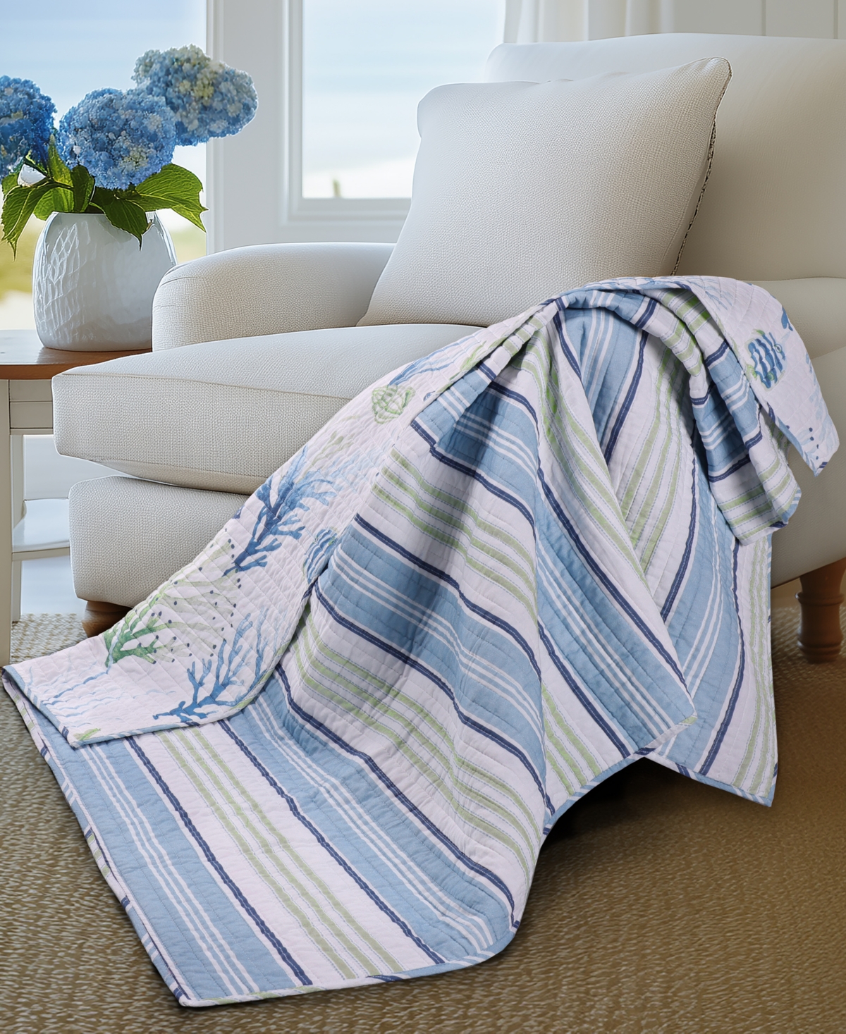 Click here for Levtex Home Harbor Bay Reversible Quilted Throw  5... prices
