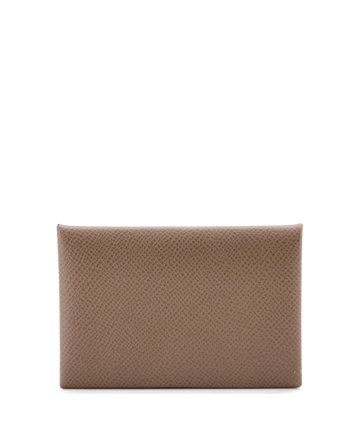 Click here for Pre-Owned Hermes Calvi Duo Card Holder Epsom - Nat... prices