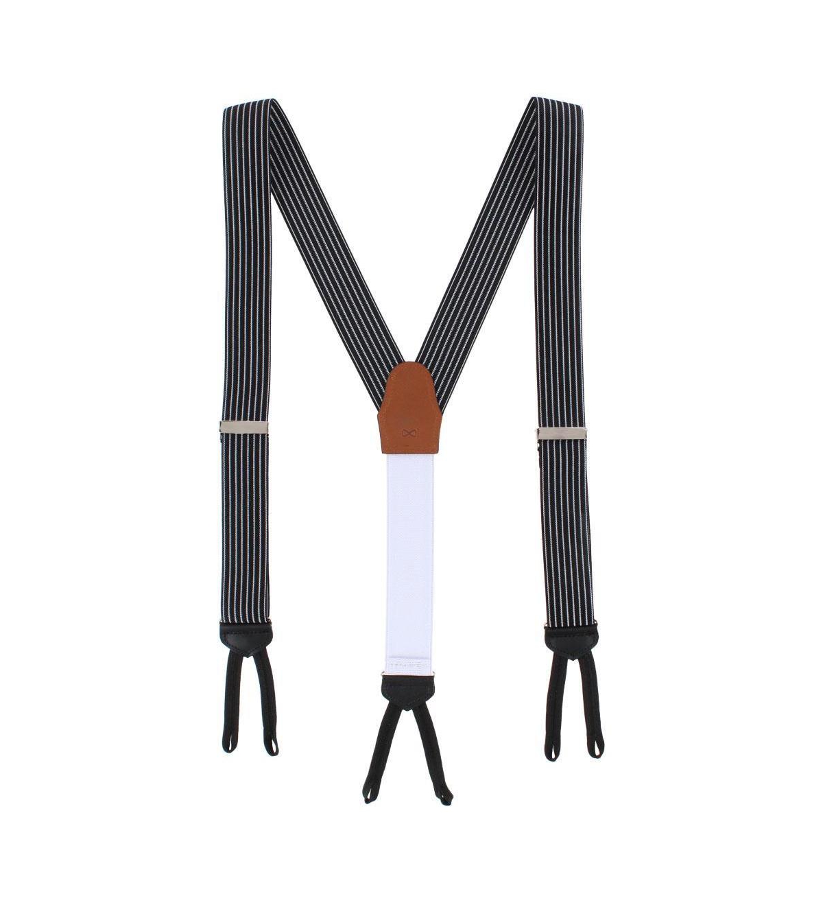 Click here for Trafalgar Mens Voltaire Chalk Stripe Elastic Forma... prices