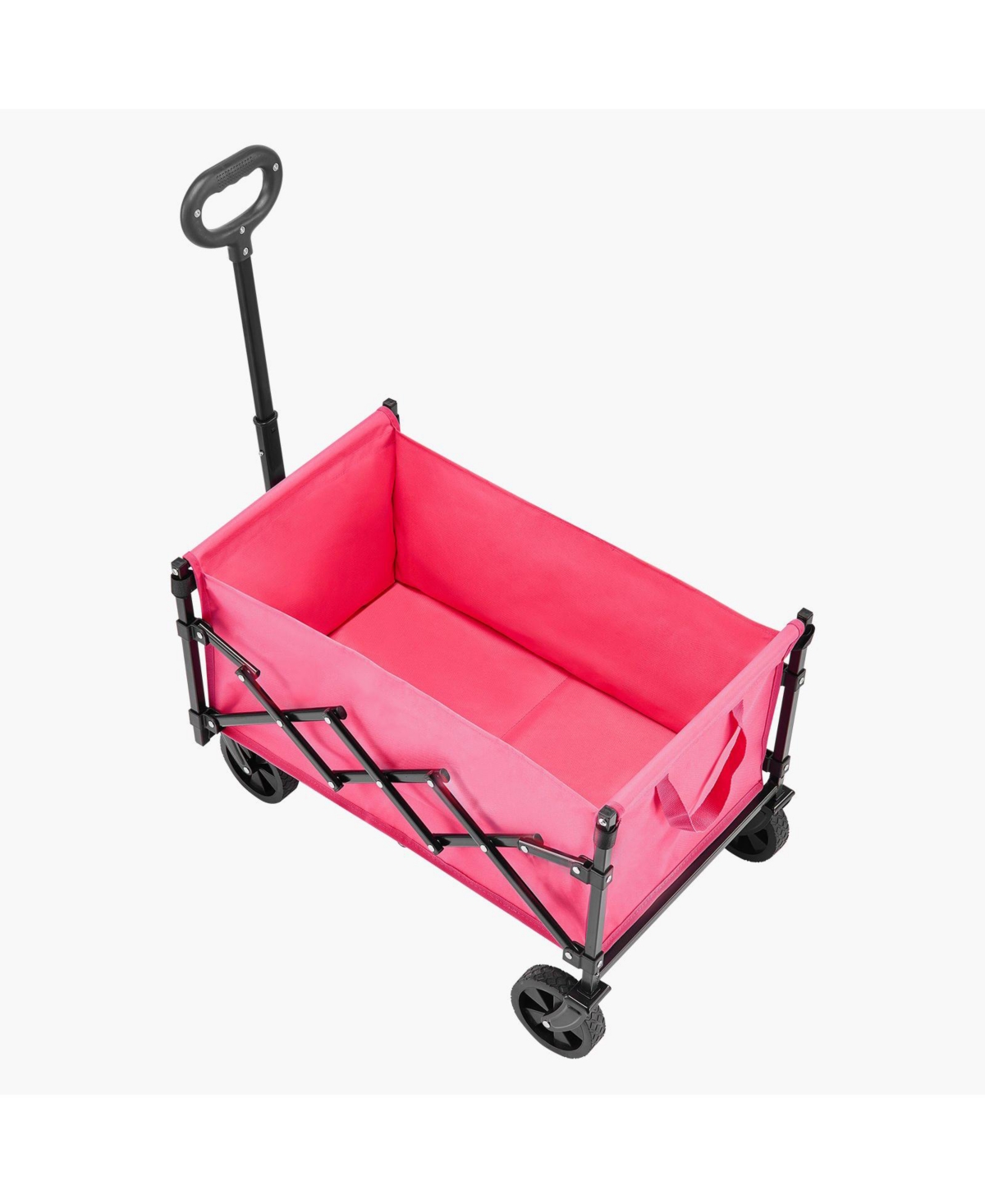 Click here for Sugift 120L Pink & Black Folding Wagon with All-Te... prices