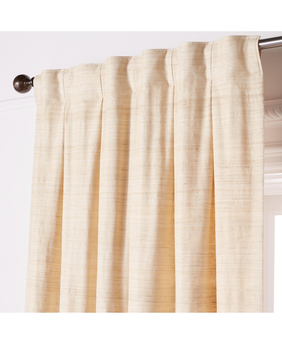 Click here for Z Gallerie Aiya Silk Curtains- Custom - Natural prices