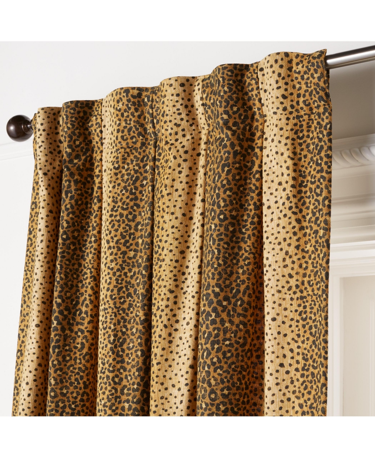 Click here for Z Gallerie Leo Leopard Curtains - Brown prices
