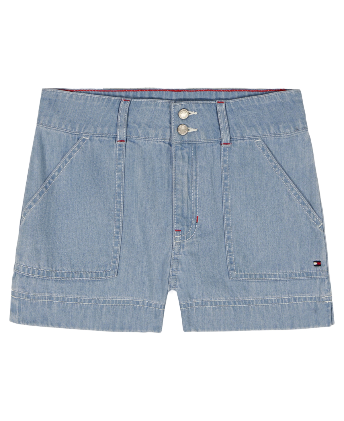 Click here for Tommy Hilfiger Girls 7-16 Seam Slit Denim Shorts -... prices