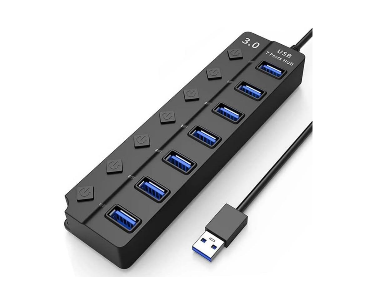 Click here for Risokeys Usb Hub Multi Usb Splitter - with 7-Port... prices