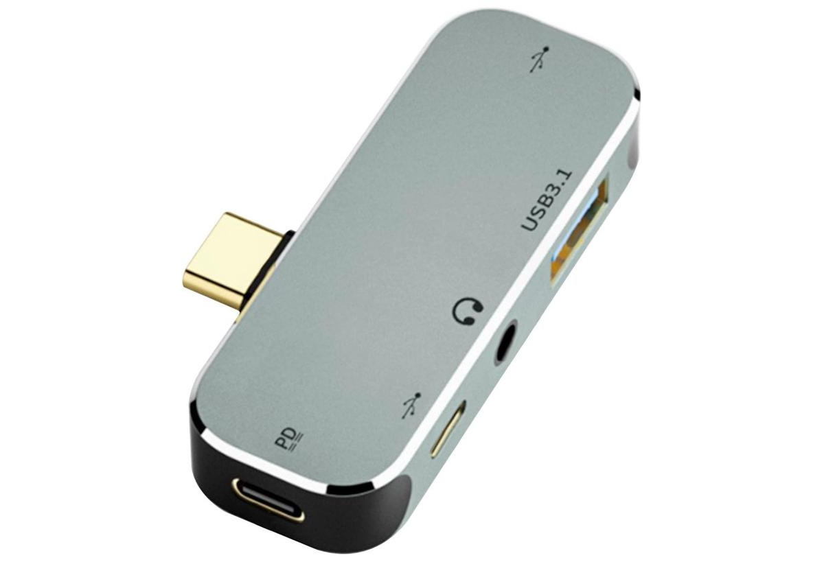 Click here for Risokeys 5-in-1 Mini Type-c Hub with 100W Pd Charg... prices