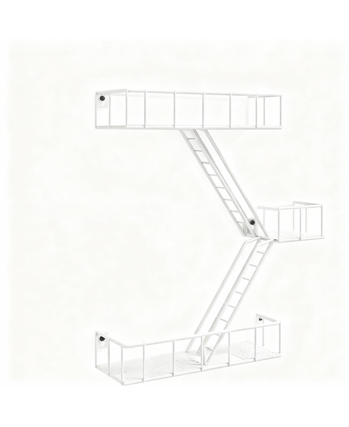 Click here for Yigii Metal Wall Shelves with Baskets for Home Dec... prices