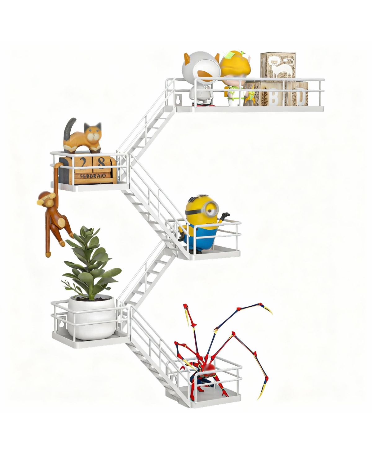 Click here for Yigii Metal Wall Shelves with Baskets for Home Dec... prices