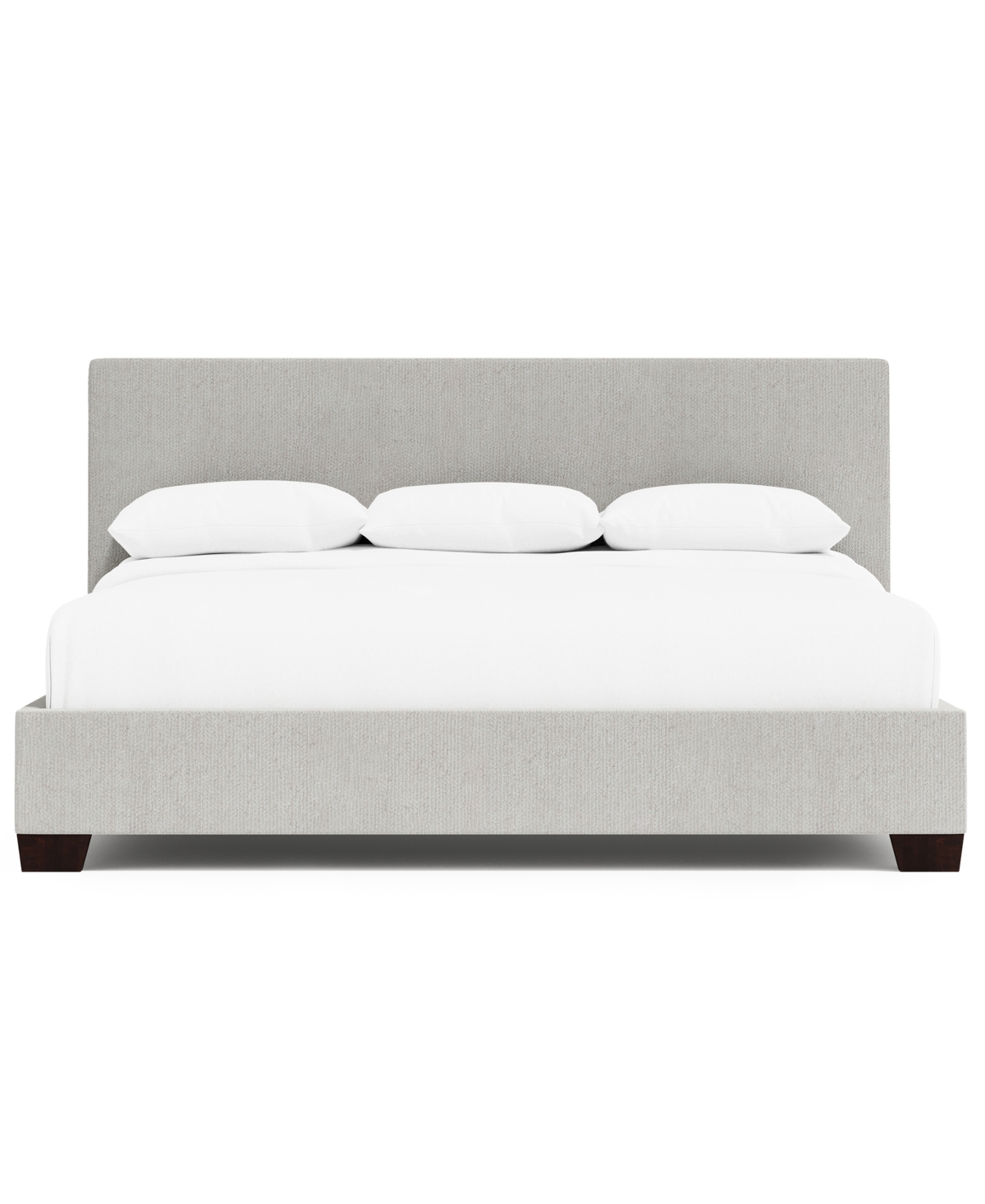 Click here for Pryce King Upholstered Bed - Gray prices
