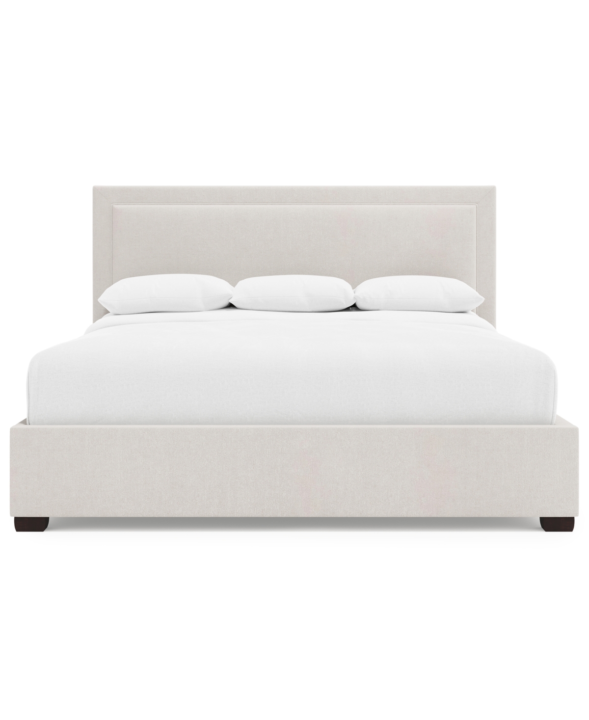 Click here for Morgan Queen Upholstered Bed - Ivory prices