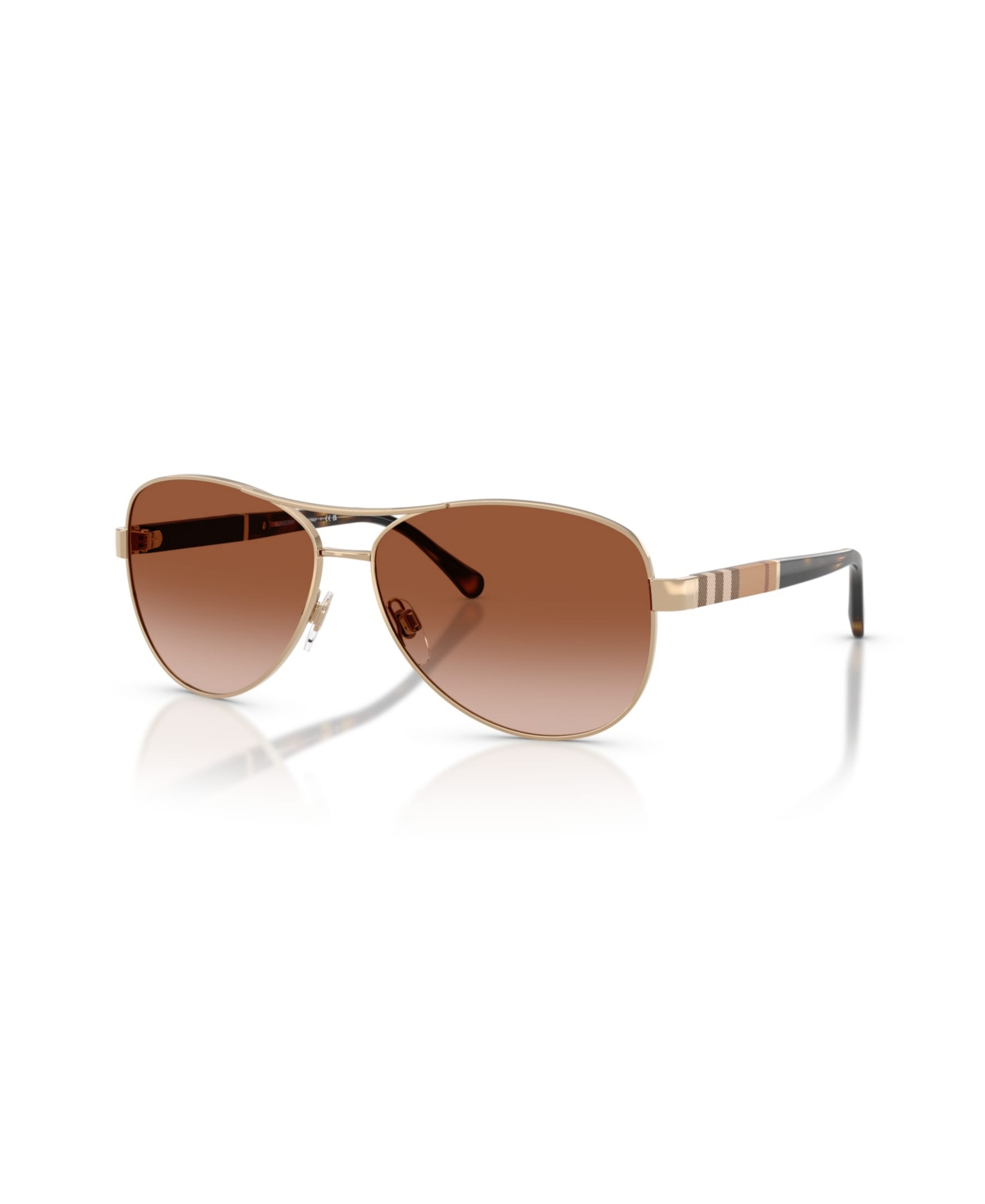 Click here for Burberry Womens Pilot Sunglasses  BE3080 - Light G... prices