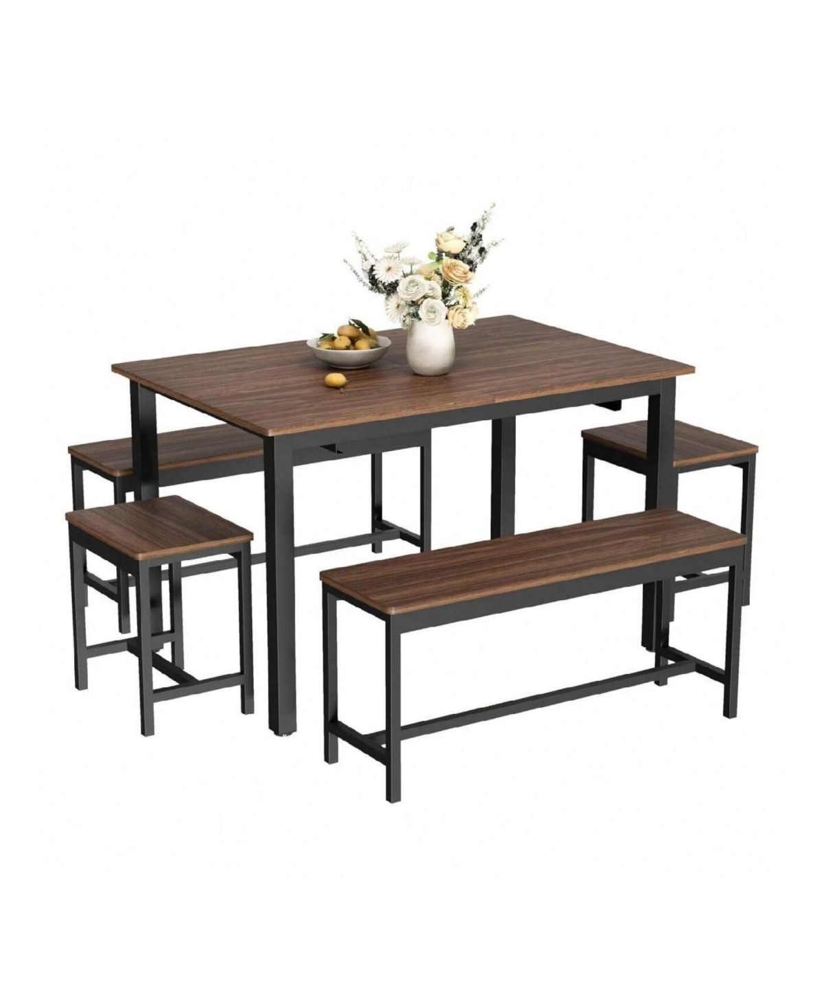 Click here for Gaomon Kitchen Table 5 Piece Extendable Dining Tab... prices